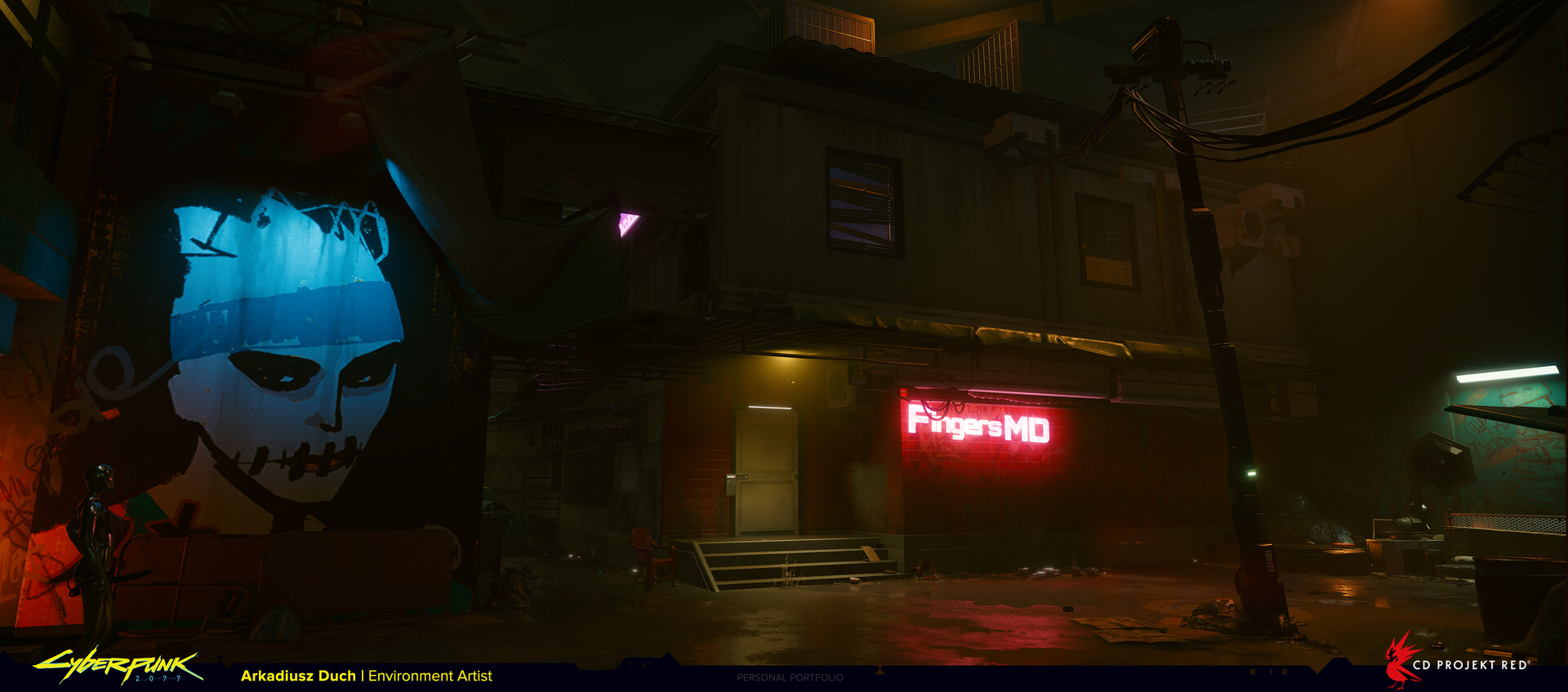 Arkadiusz Duch - Cyberpunk 2077 - Fingers Clinic