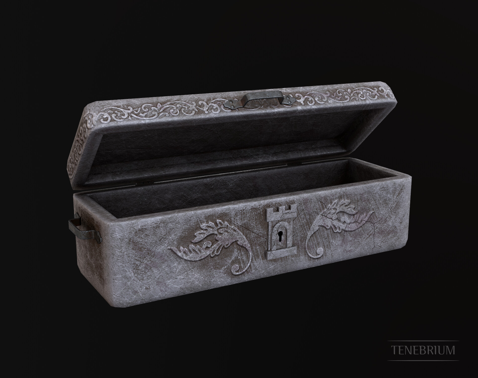 ArtStation - stone chest