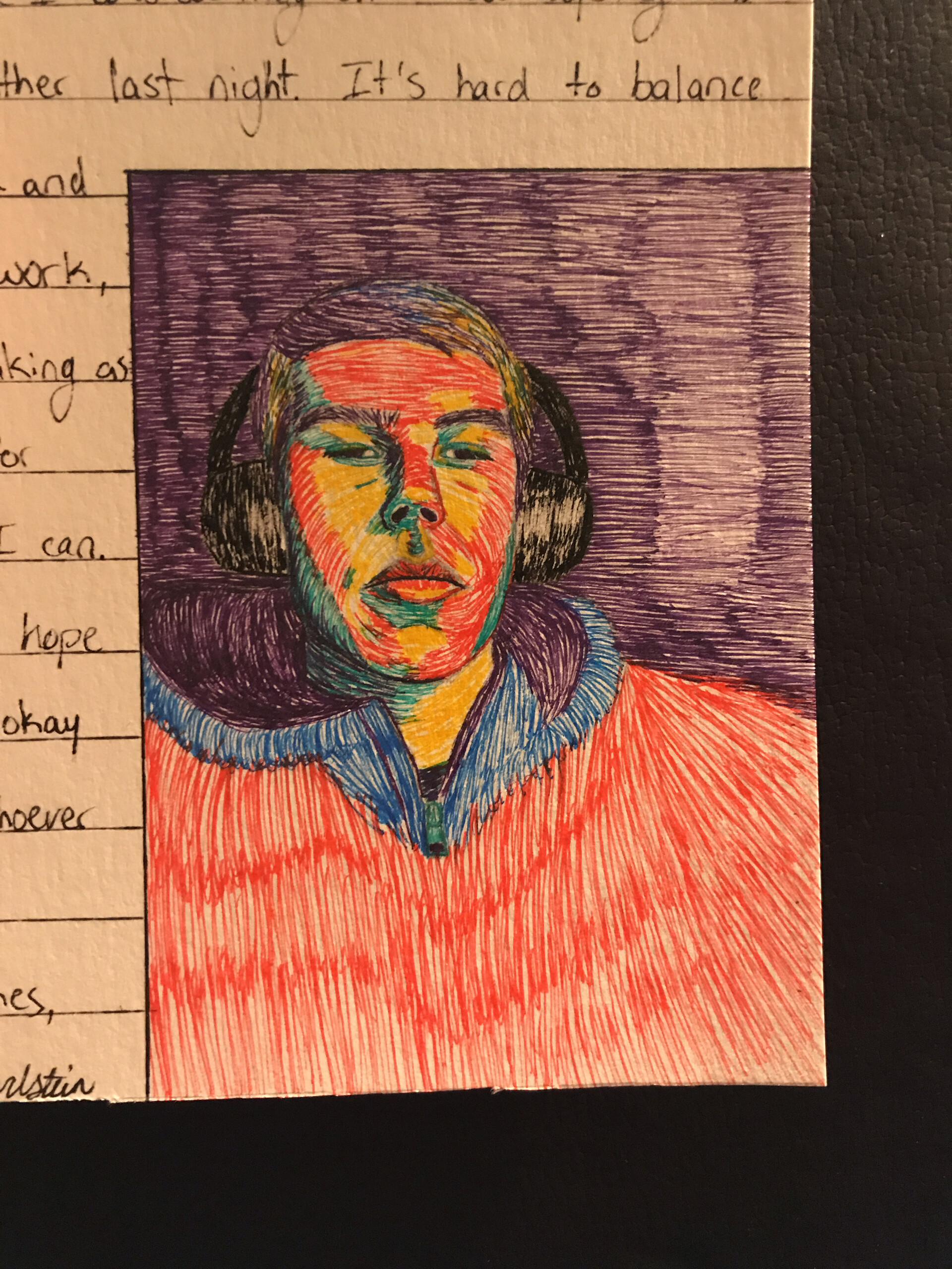 ArtStation - Expressionless yet Colorful Listening