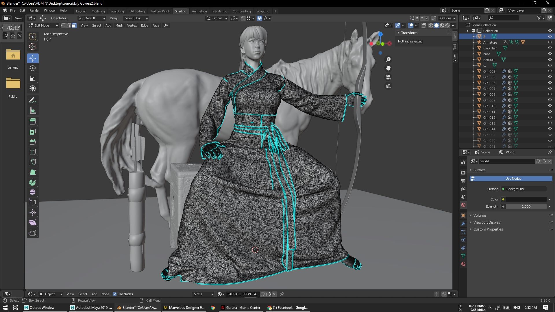 ArtStation - Cloth practice