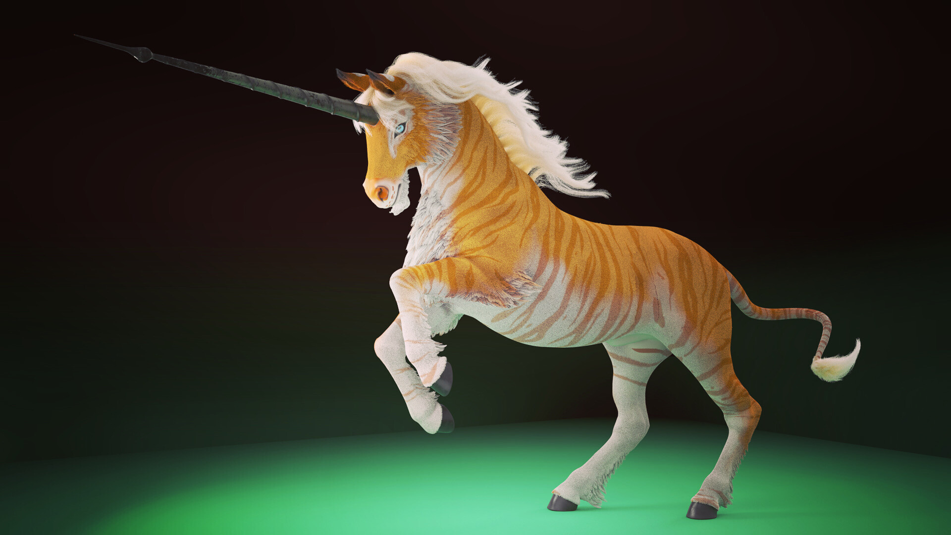 ArtStation - Tiger Unicorn