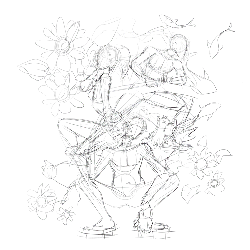 samurai champloo coloring pages