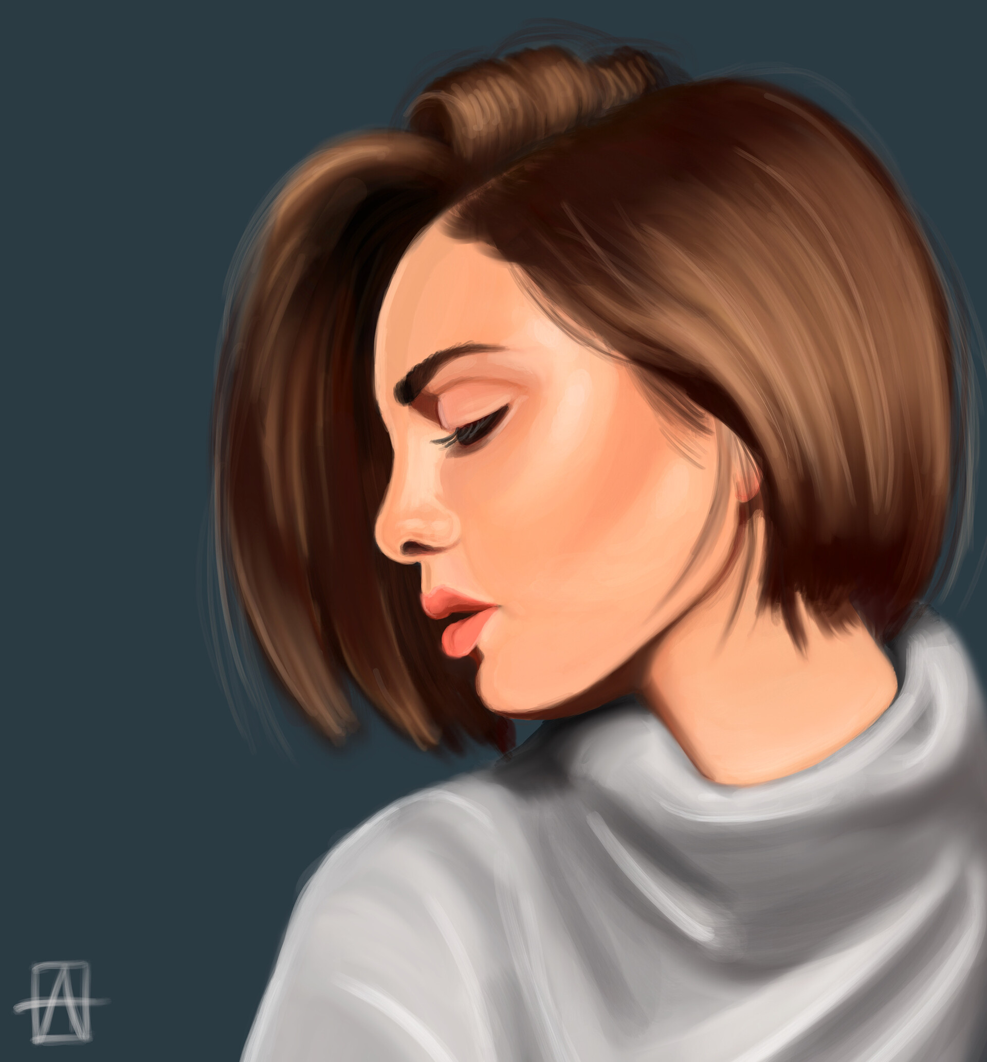 ArtStation - Side Profile