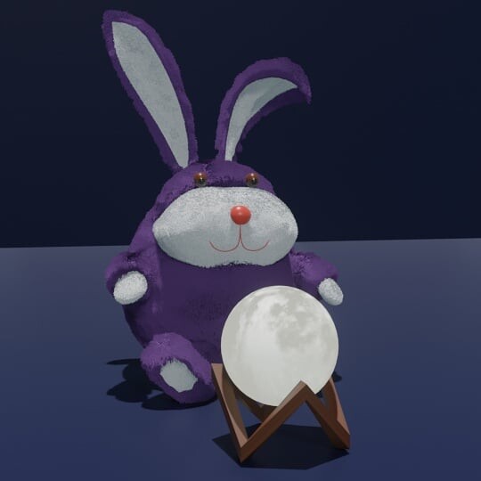 ArtStation - Fluffy Bear