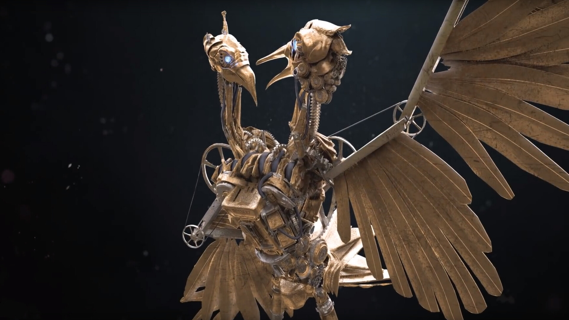 ArtStation - ZBrush Mecha Bird Design for Animated Film