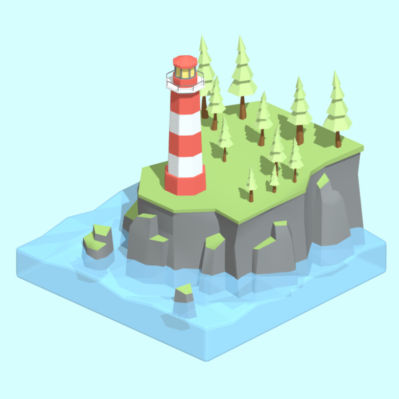 ArtStation - Lighthouse Environment