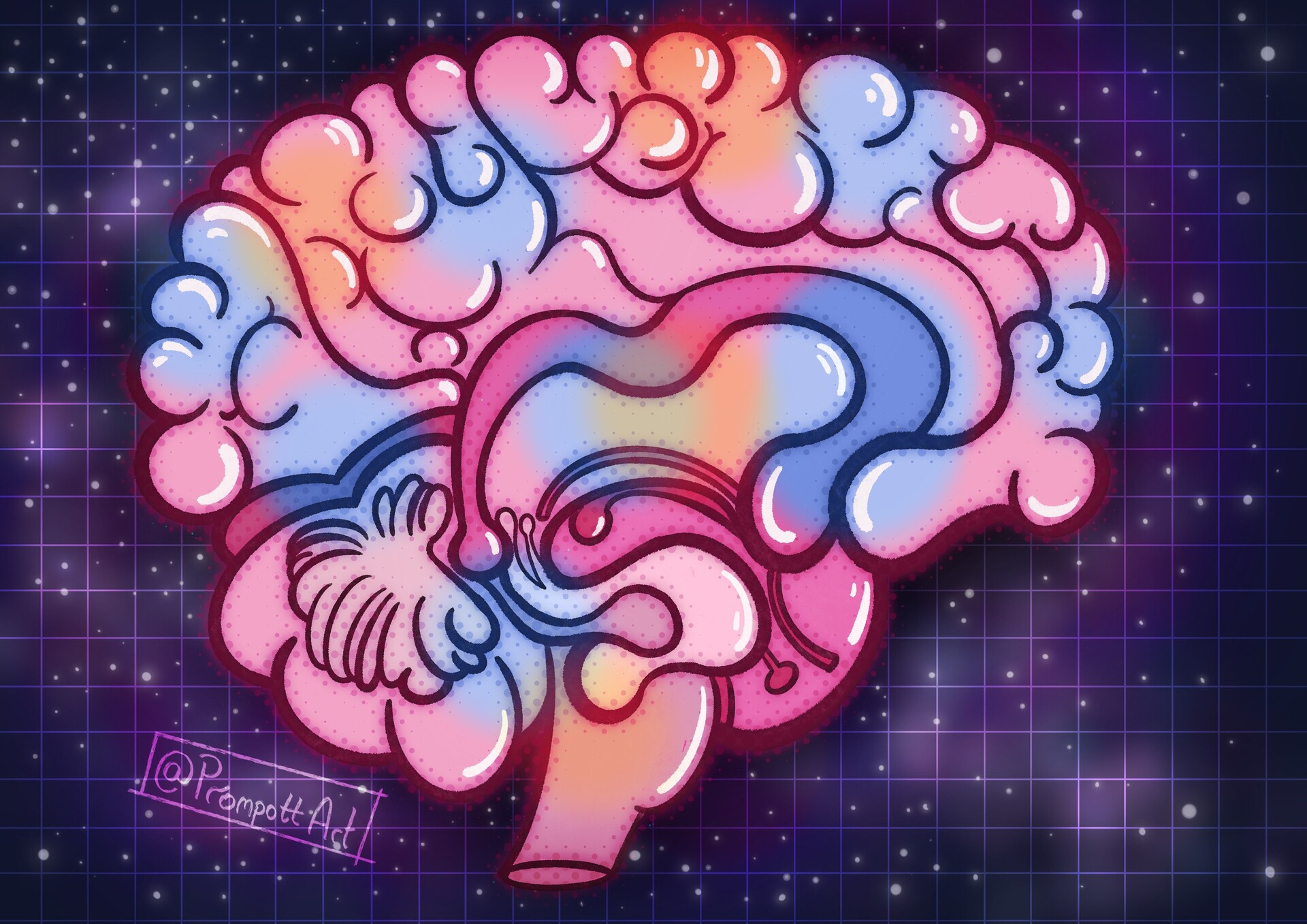 ArtStation - Bubble brain
