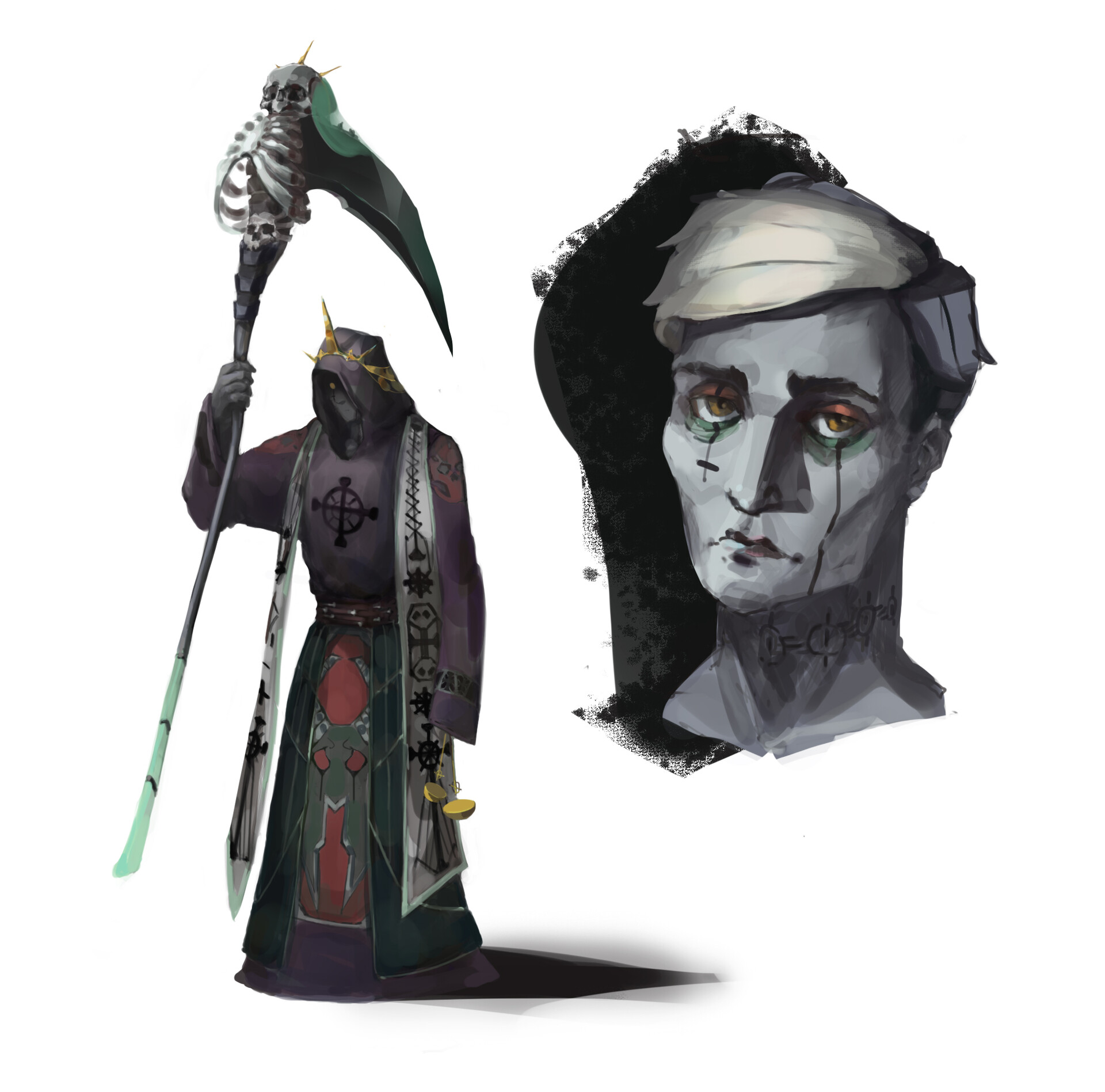 ArtStation - Necromancer concept