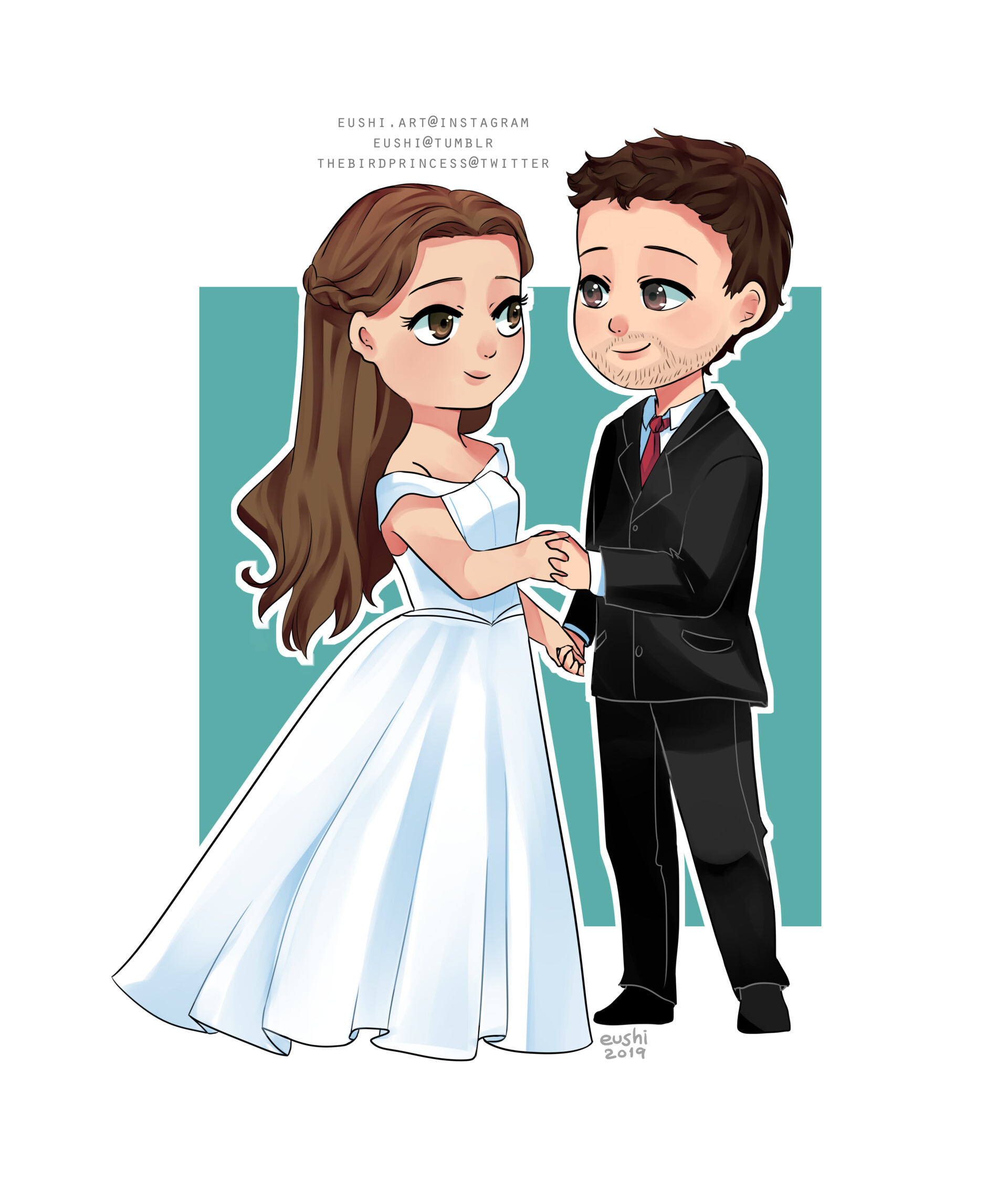 wedding chibis