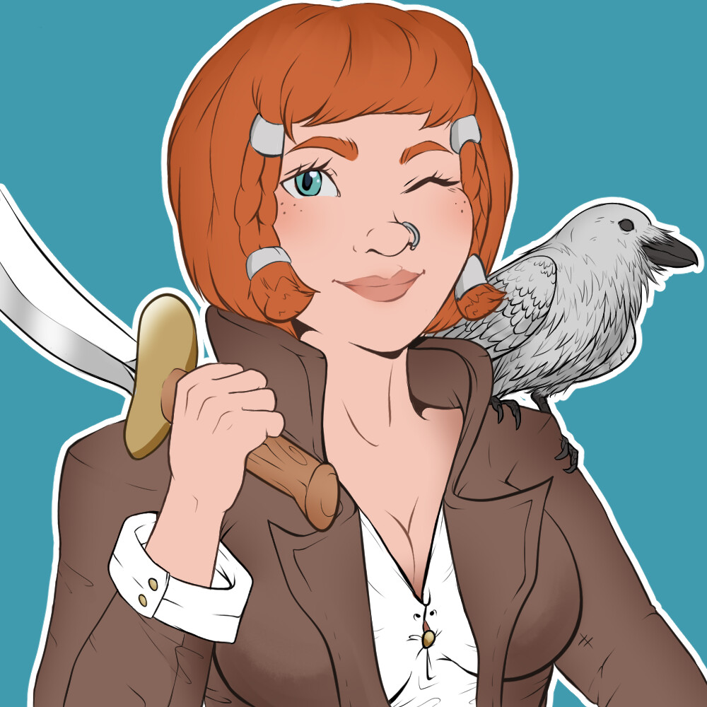 ArtStation - Kemmi, my Swashbuckler