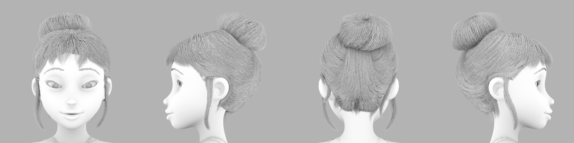 Stevan Hutch - Modified Rig - XGen Amanda