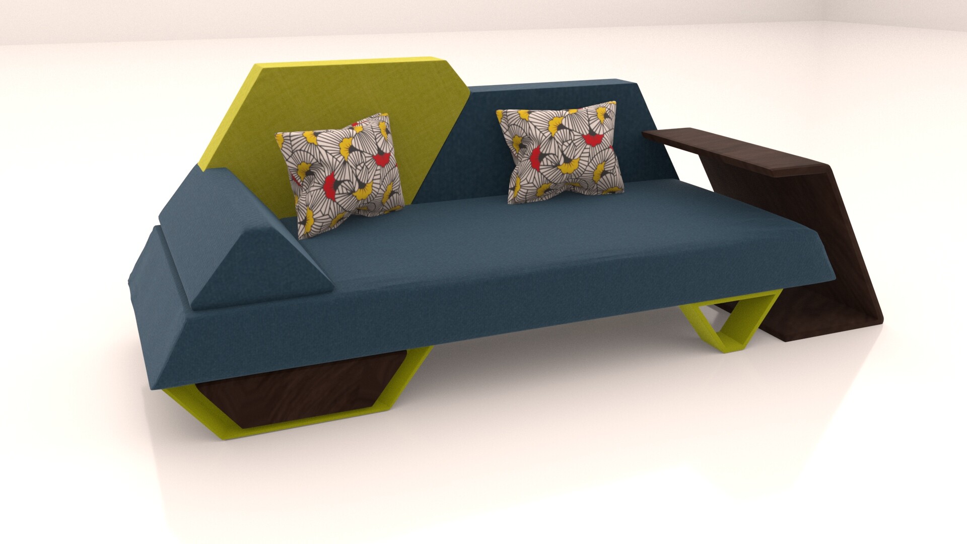 ArtStation - modern flat sopha
