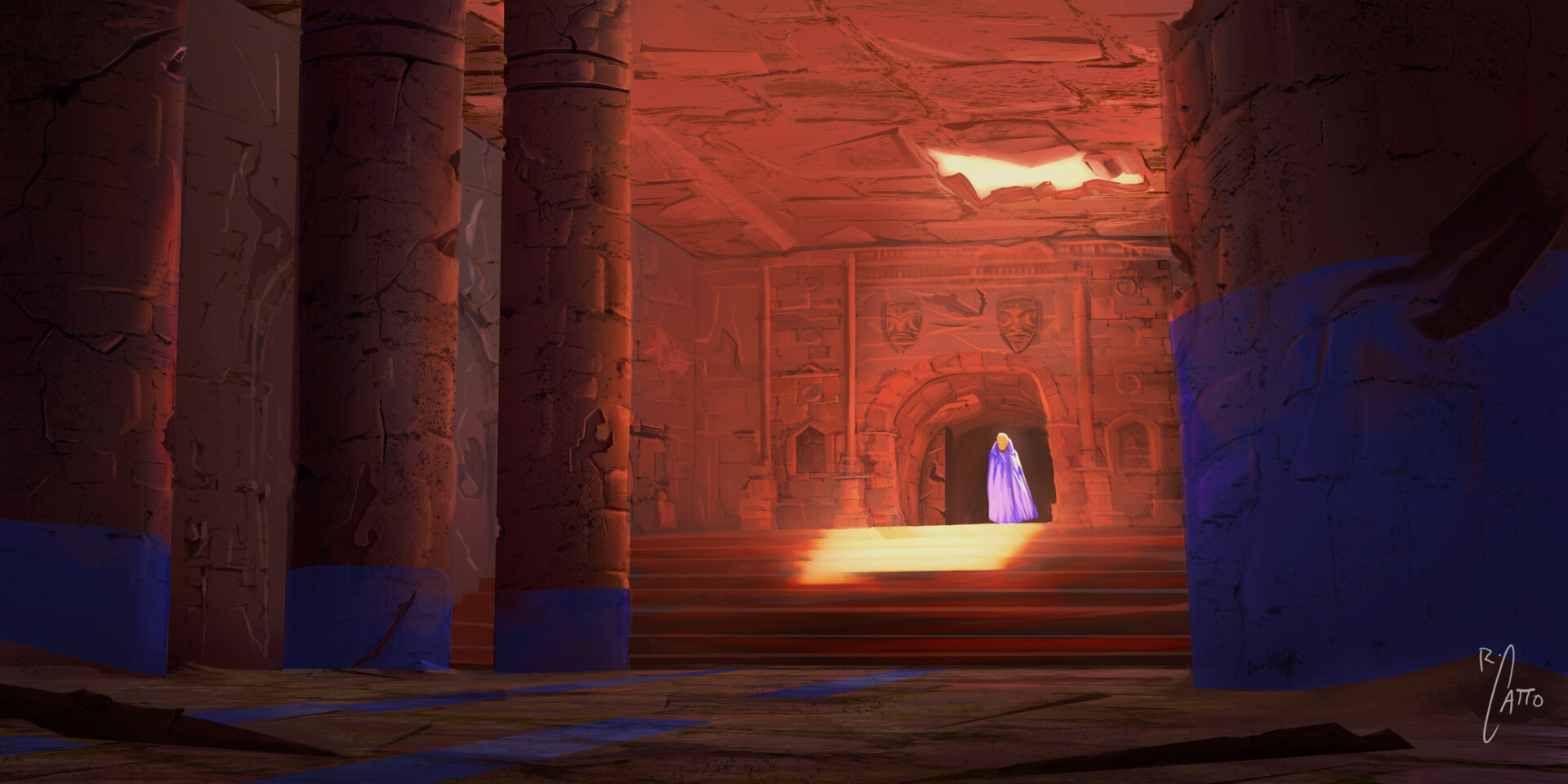 ArtStation - Temple Ruins