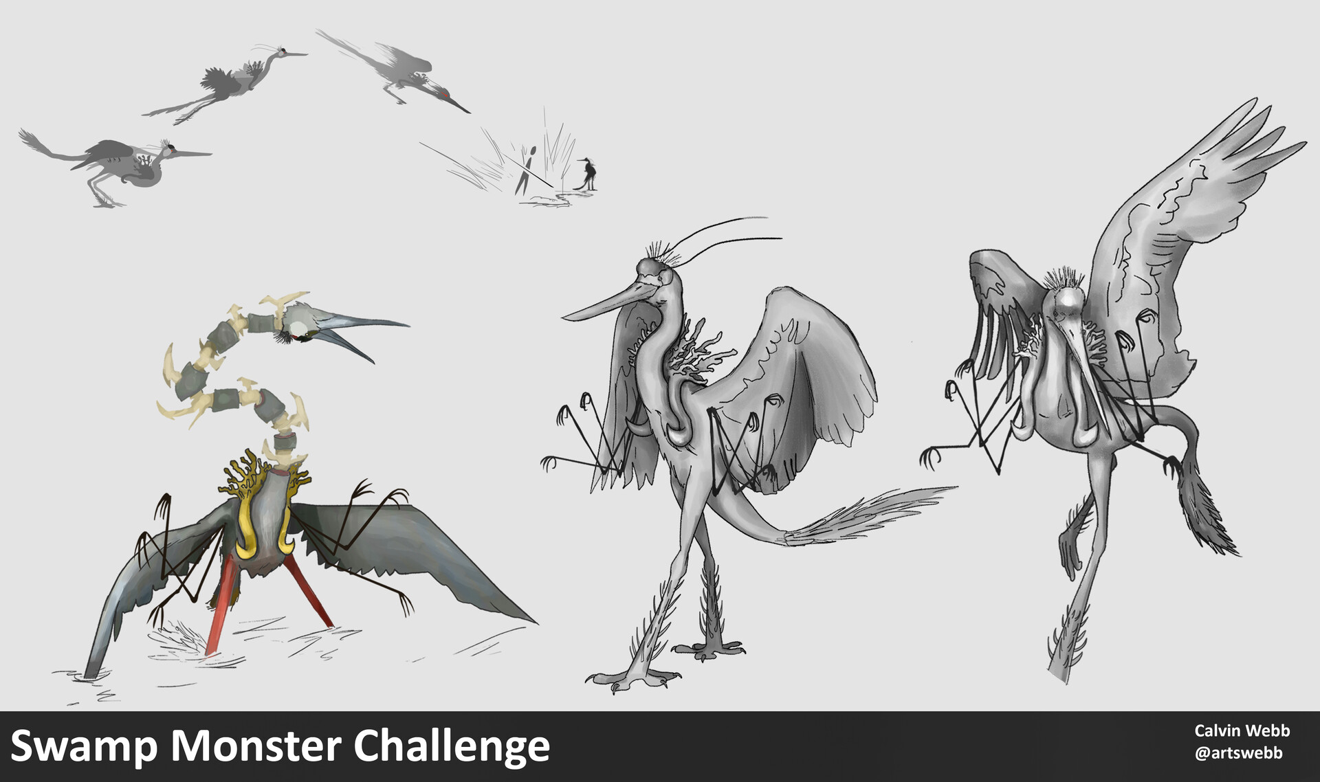 Calvin Webb - Swamp Monster (MH Challenge)