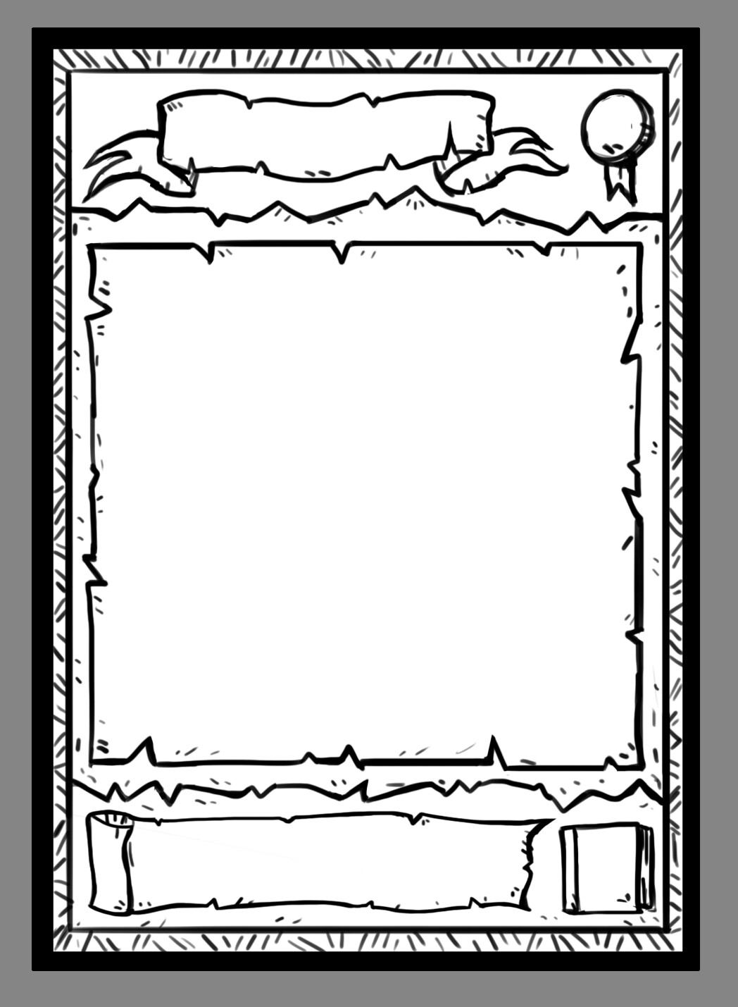 Diego Santos - Cardgame RPG- Card template