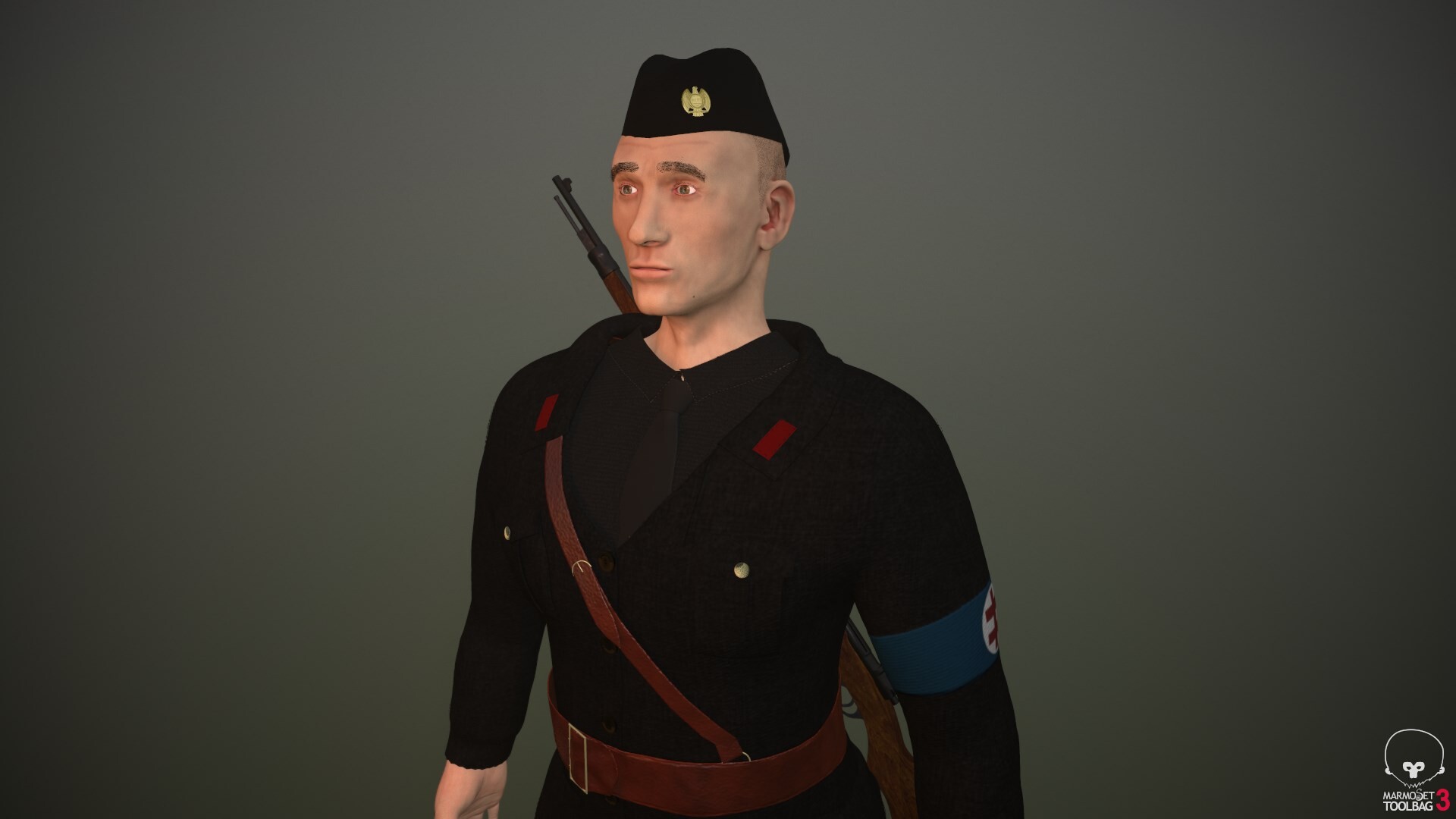 ArtStation - Soldier of Hlinka Guard