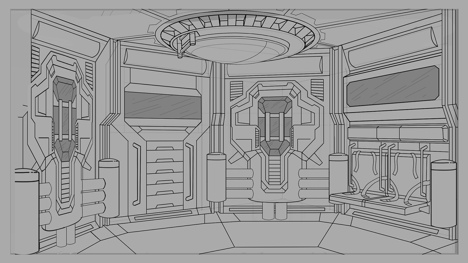 how to draw a escape room