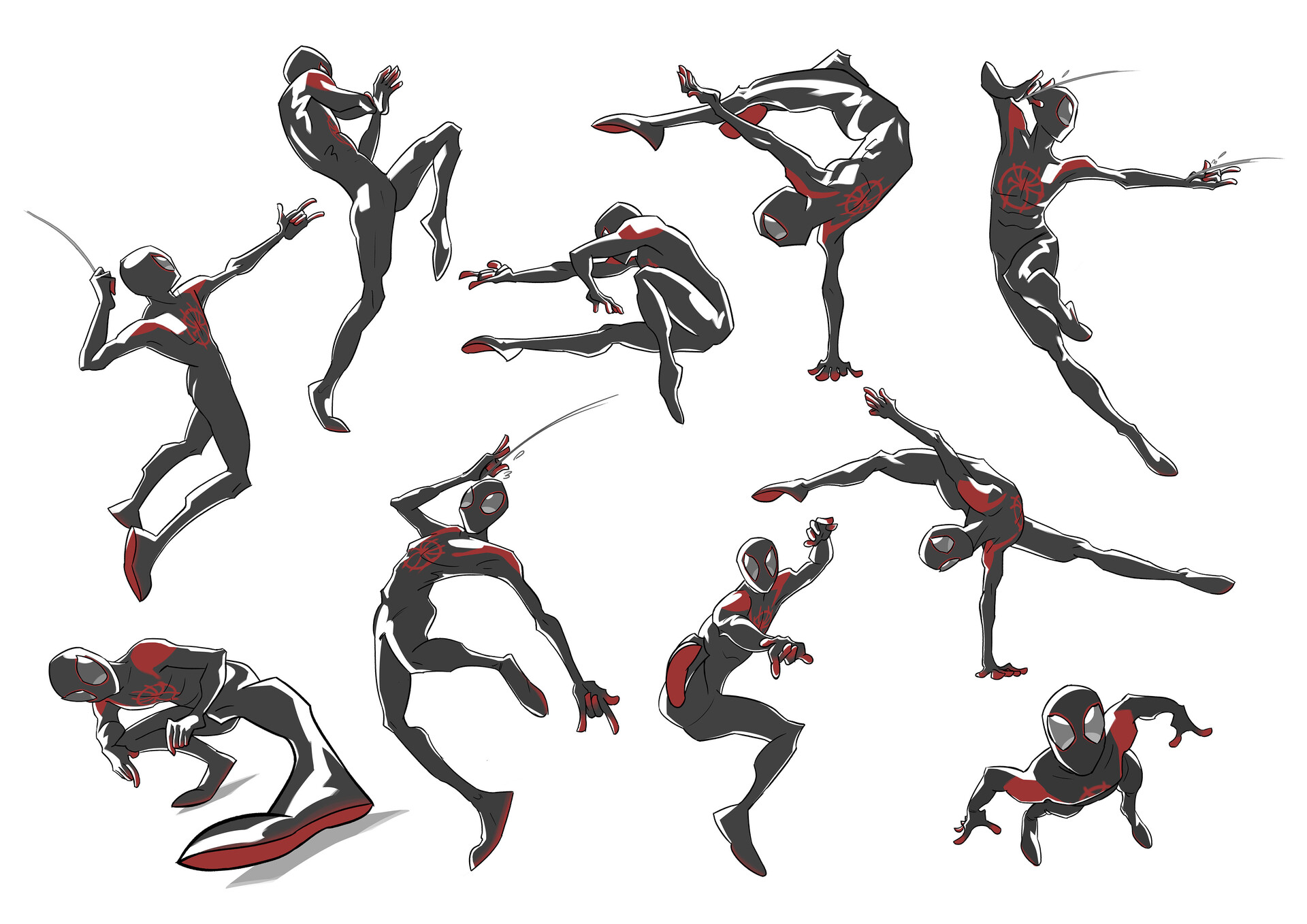 ArtStation - Spiderman Into The Spider-Verse