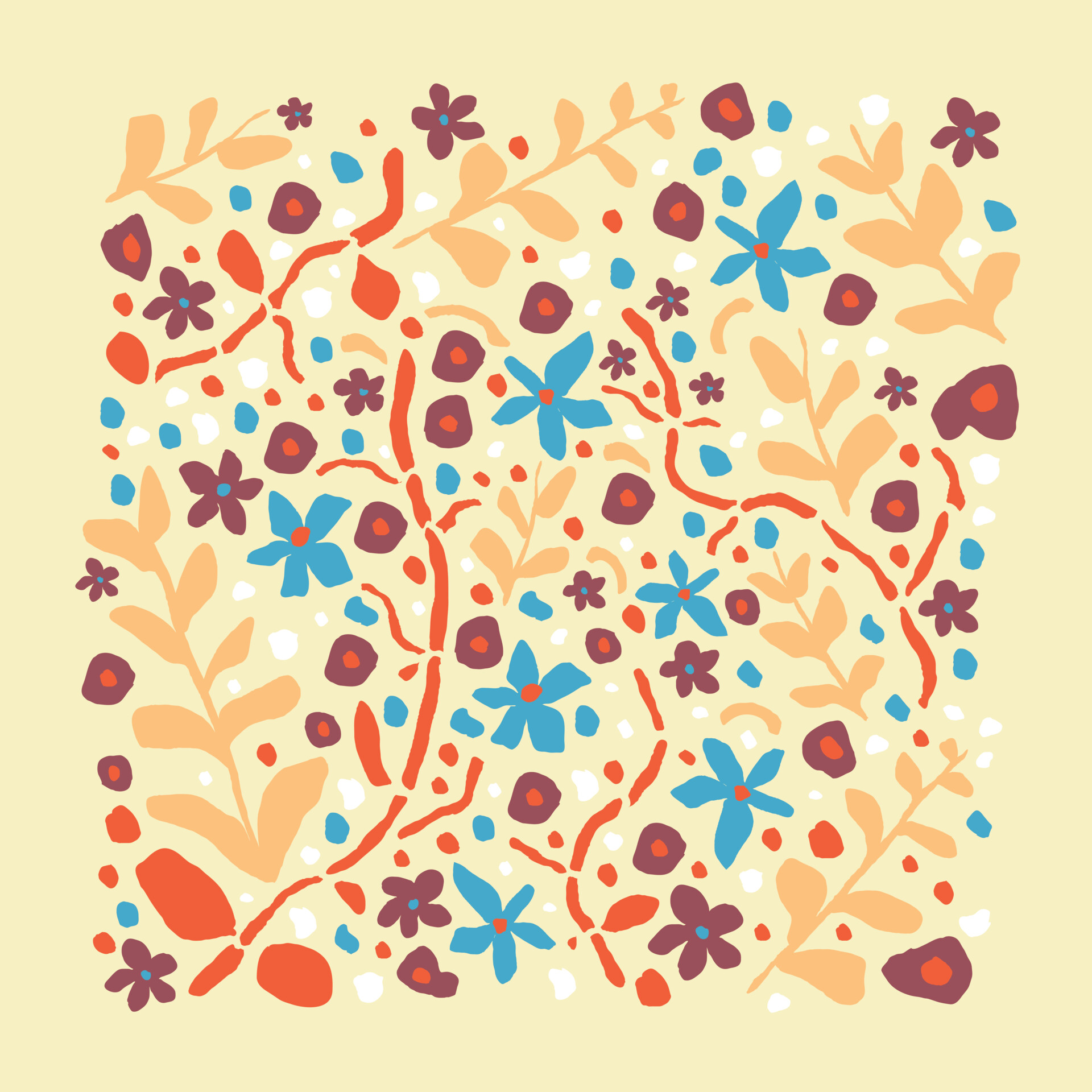 Ben Hose - Some examples of floral surface design