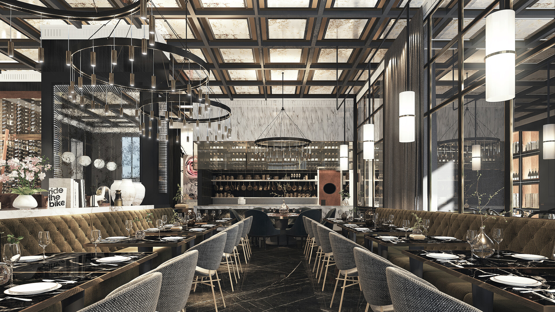 ArtStation - Restaurant GDL