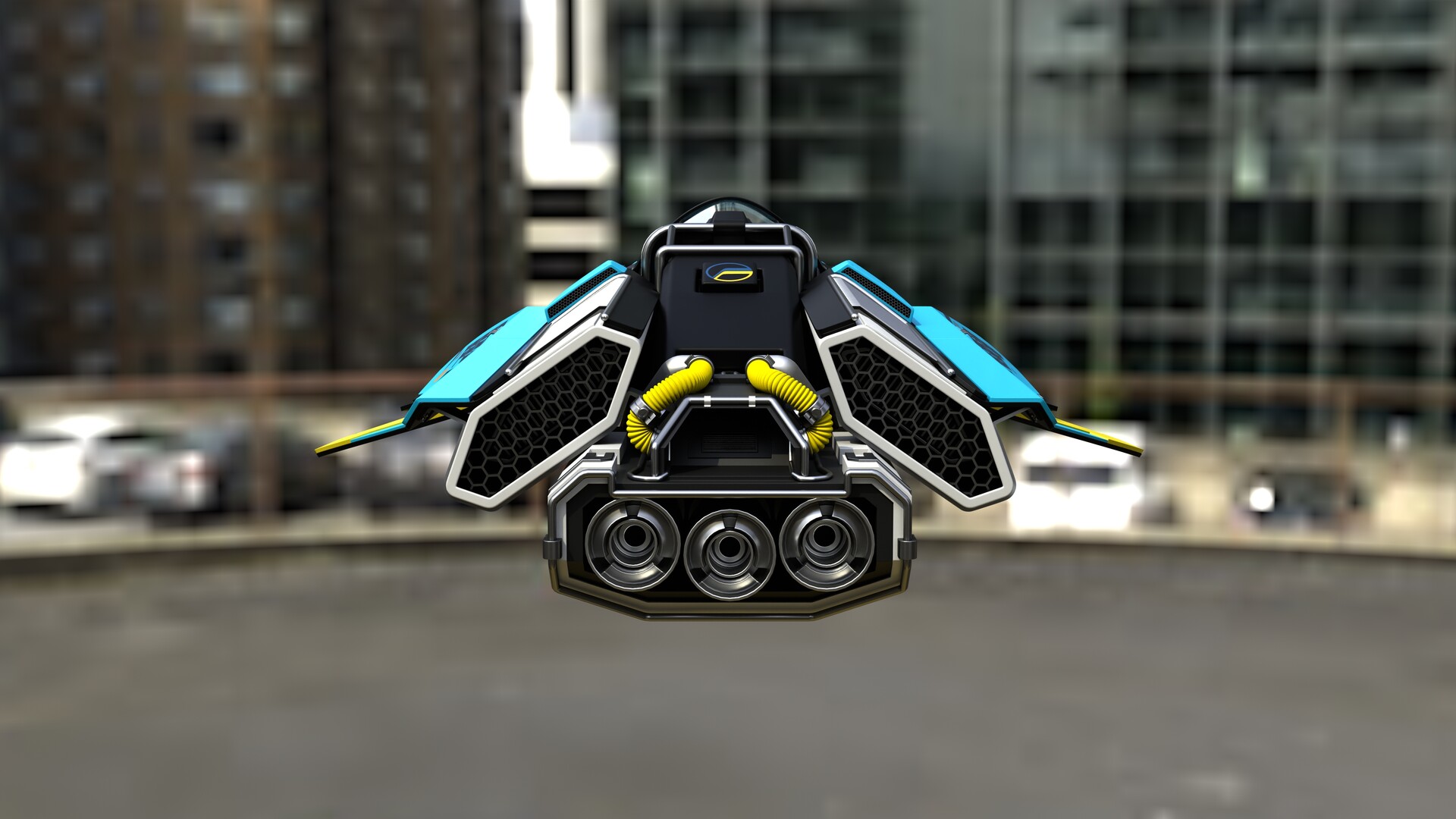 ArtStation - Wipeout Feisar AG racing craft