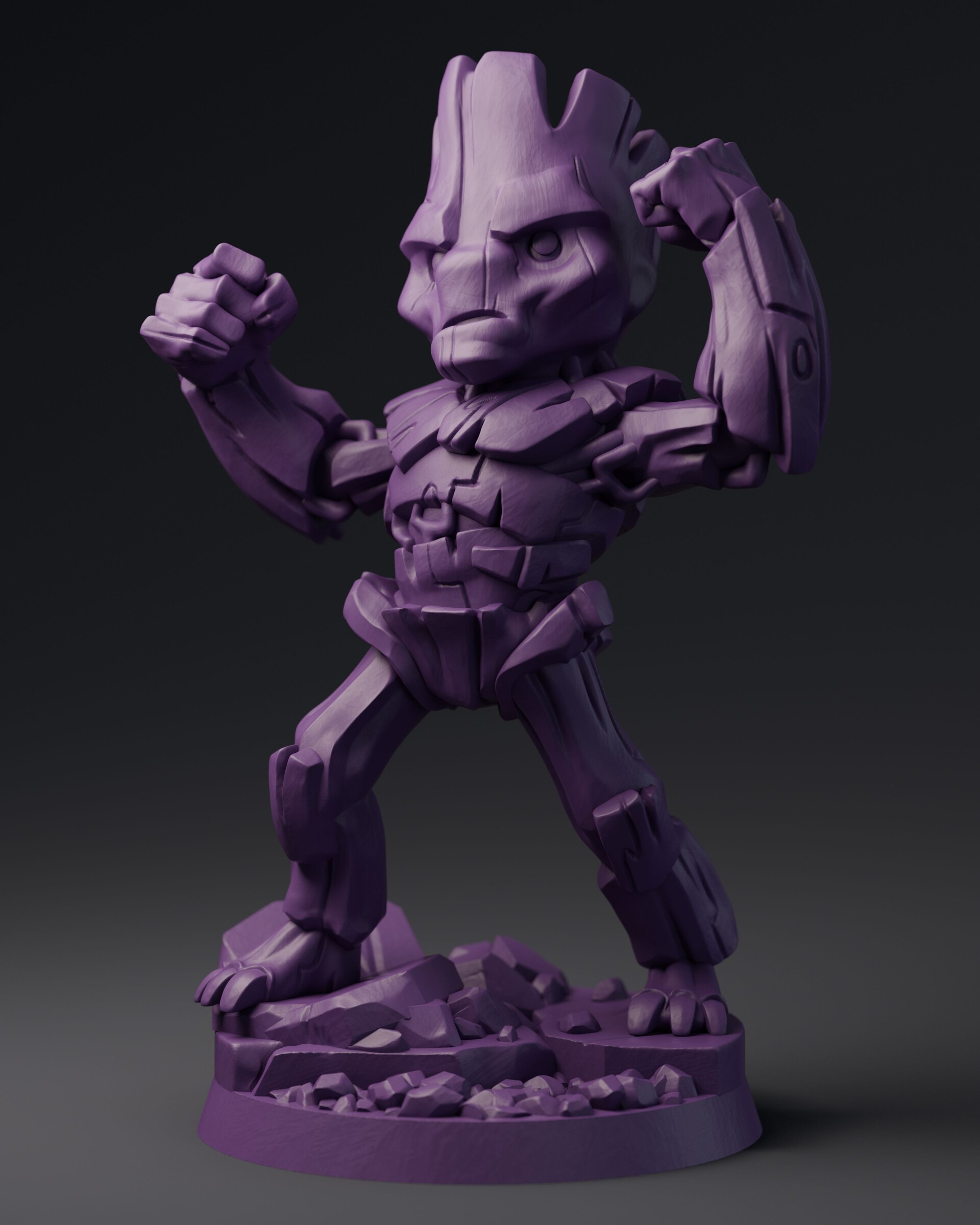 ArtStation - Marvel United - Groot