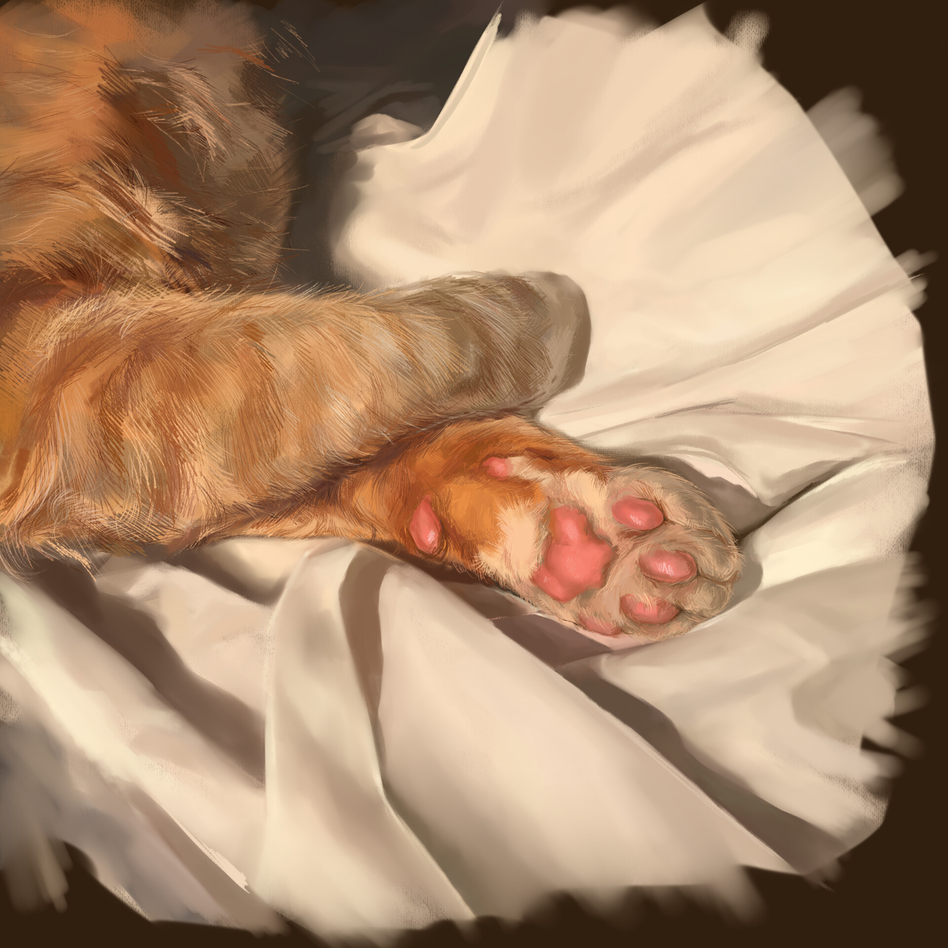 ArtStation - Cat's paws.
