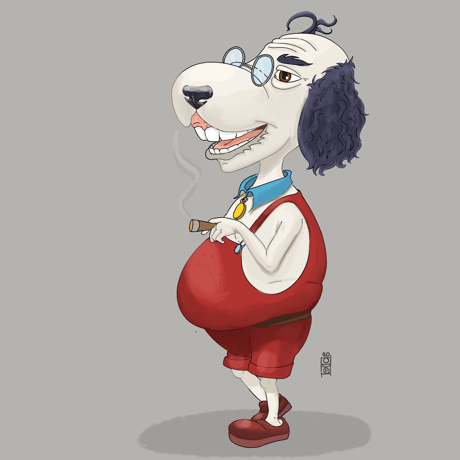 ArtStation - After the years Snoopy - Character design