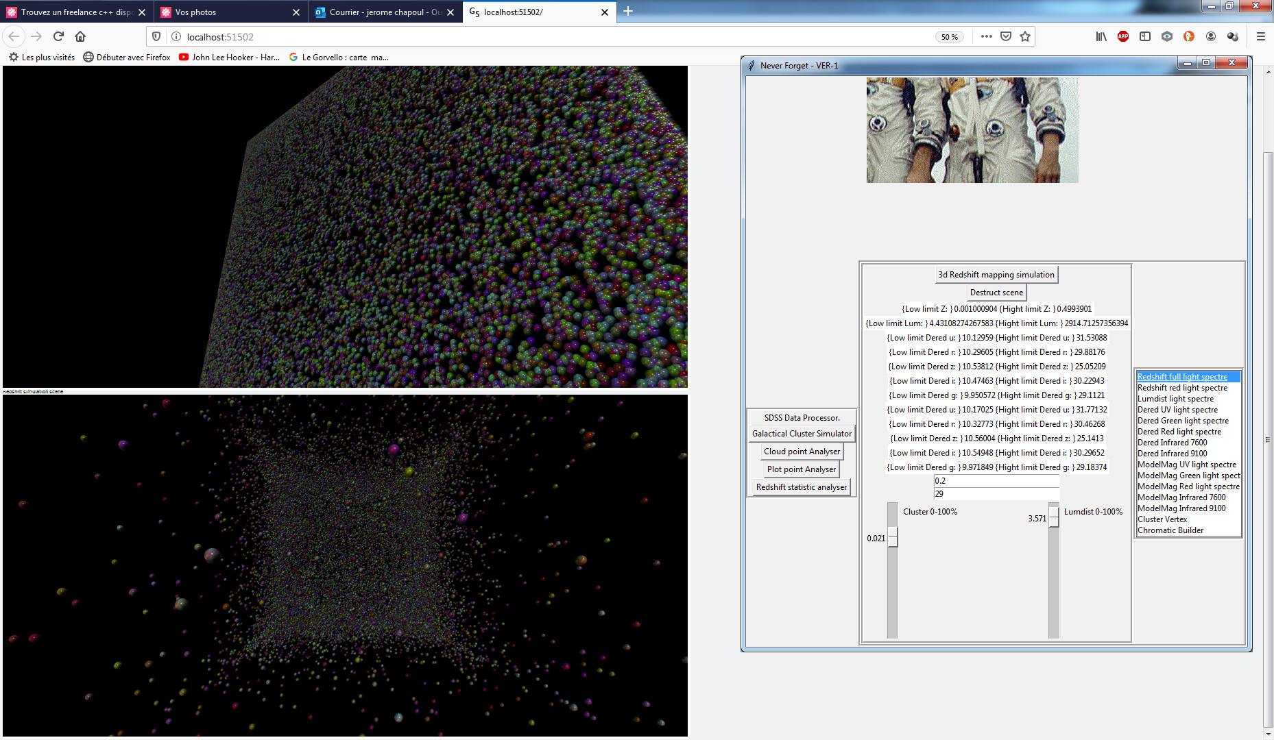 ArtStation - SDSS Telescope galaxy catalogue modeling redshift - Python ...