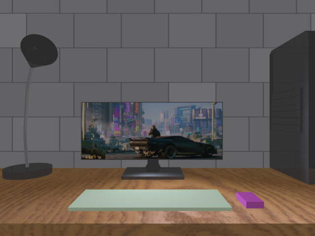 ArtStation - Simple PC Setup Test