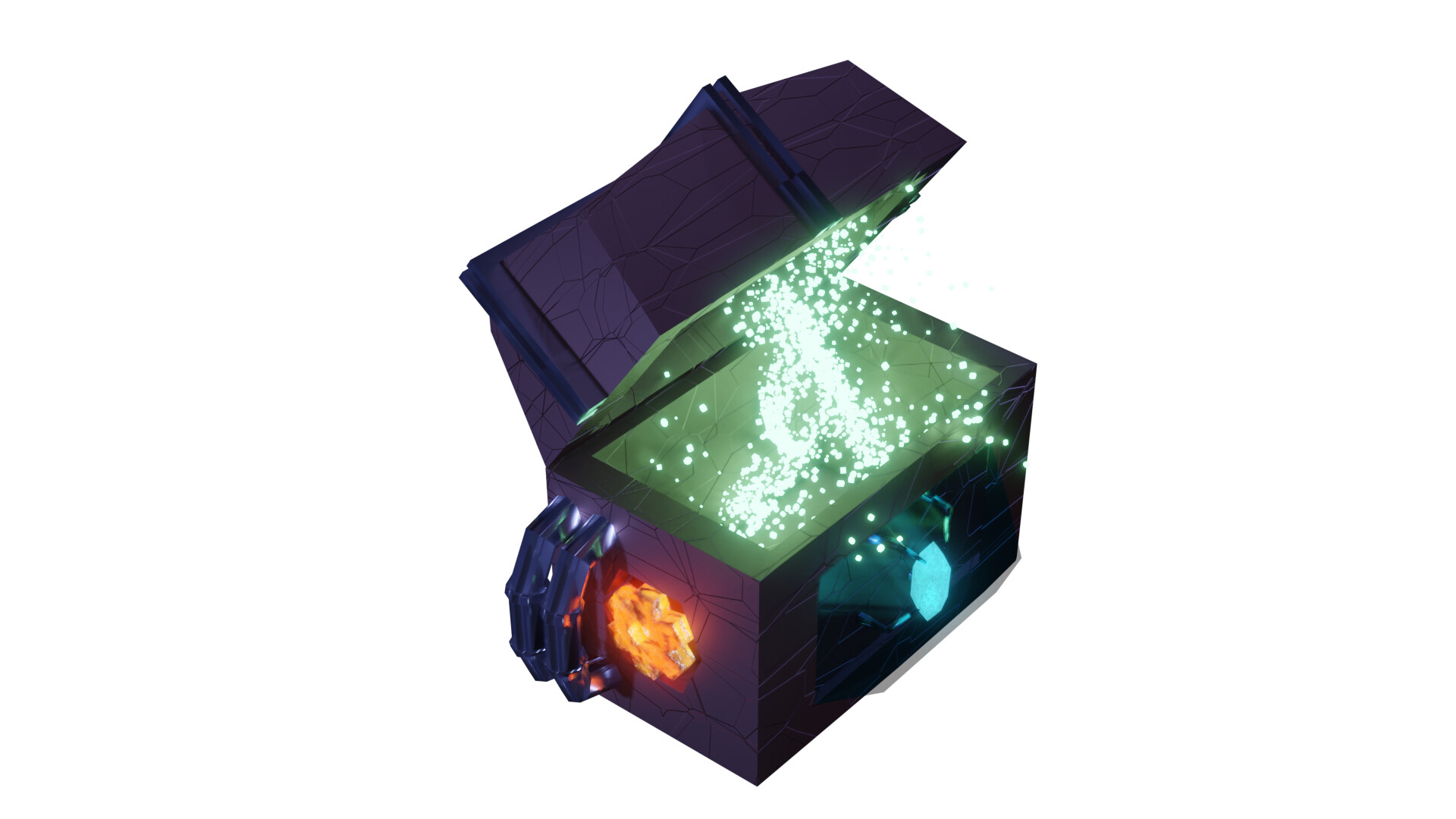 ArtStation - 3D Magic/Sci-Fi Chest