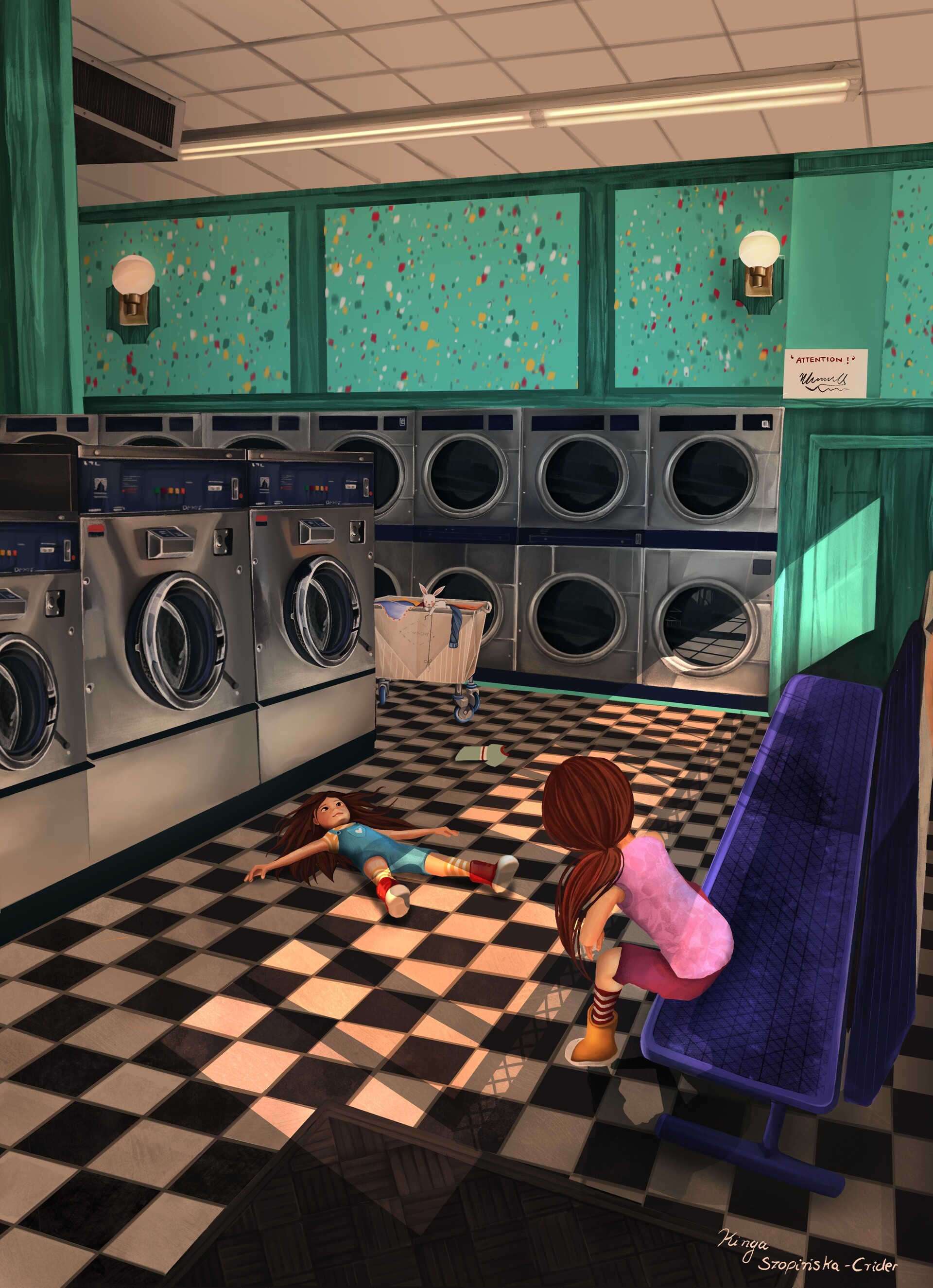 ArtStation - Laundry Day