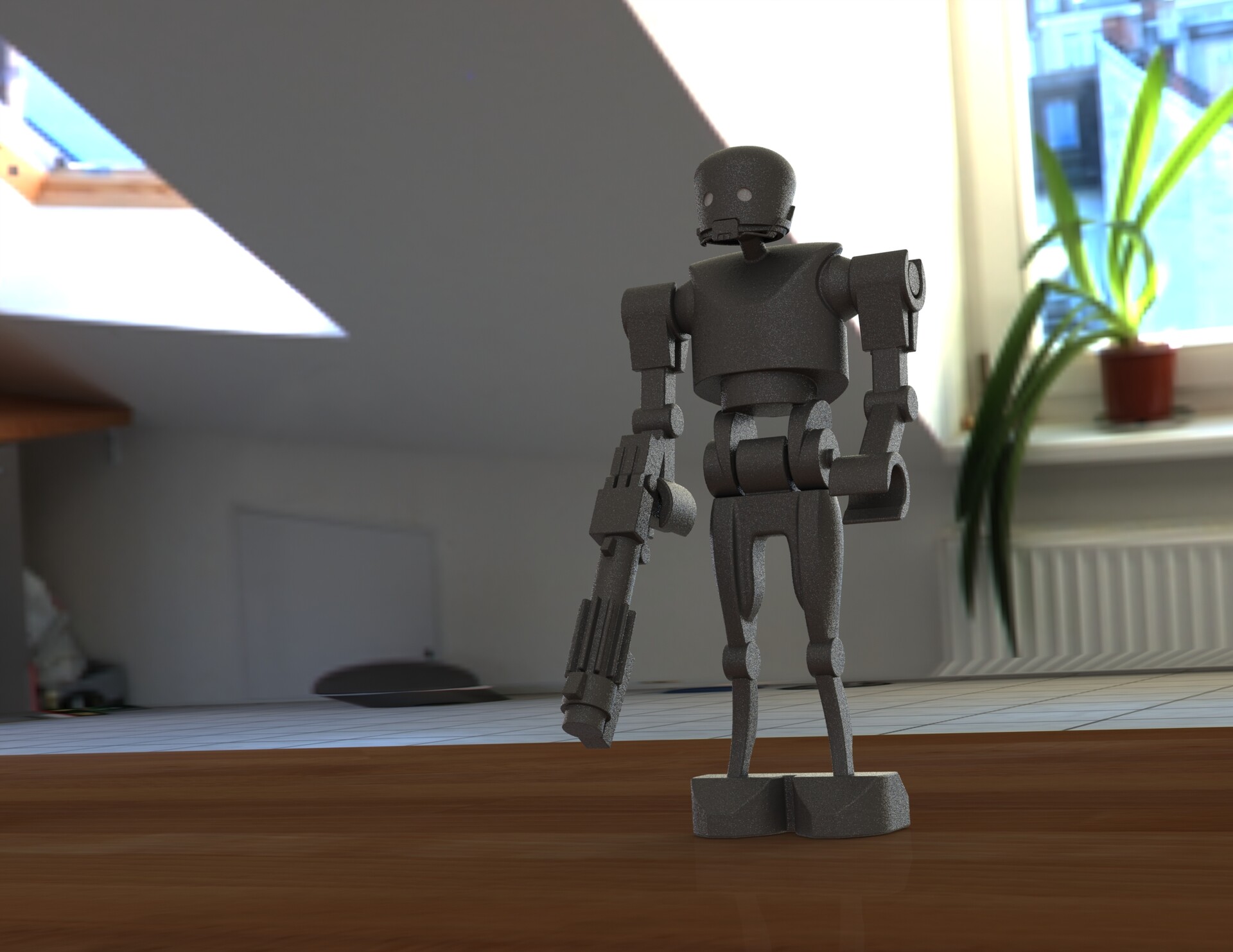 ArtStation - LEGO Minifigurine K-2SO