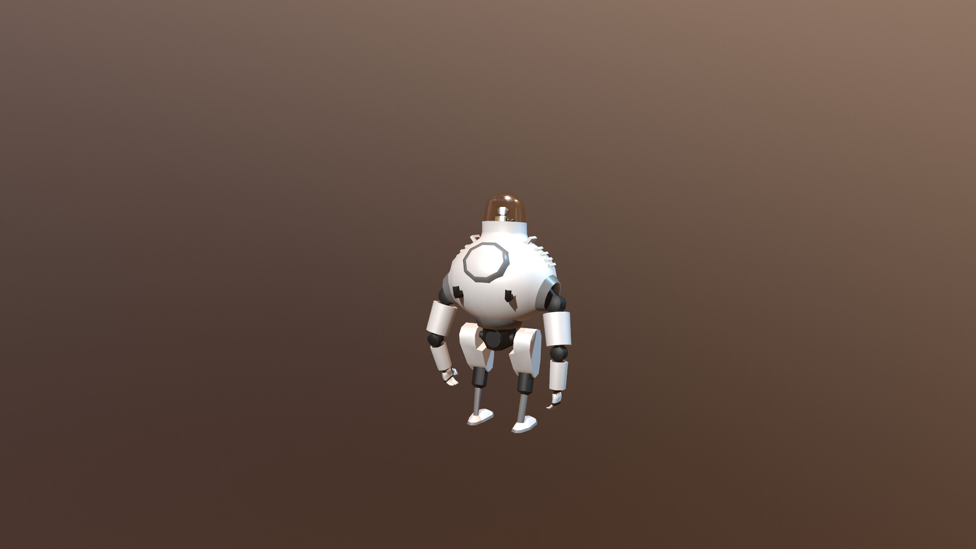 ArtStation - Low-poly Robot