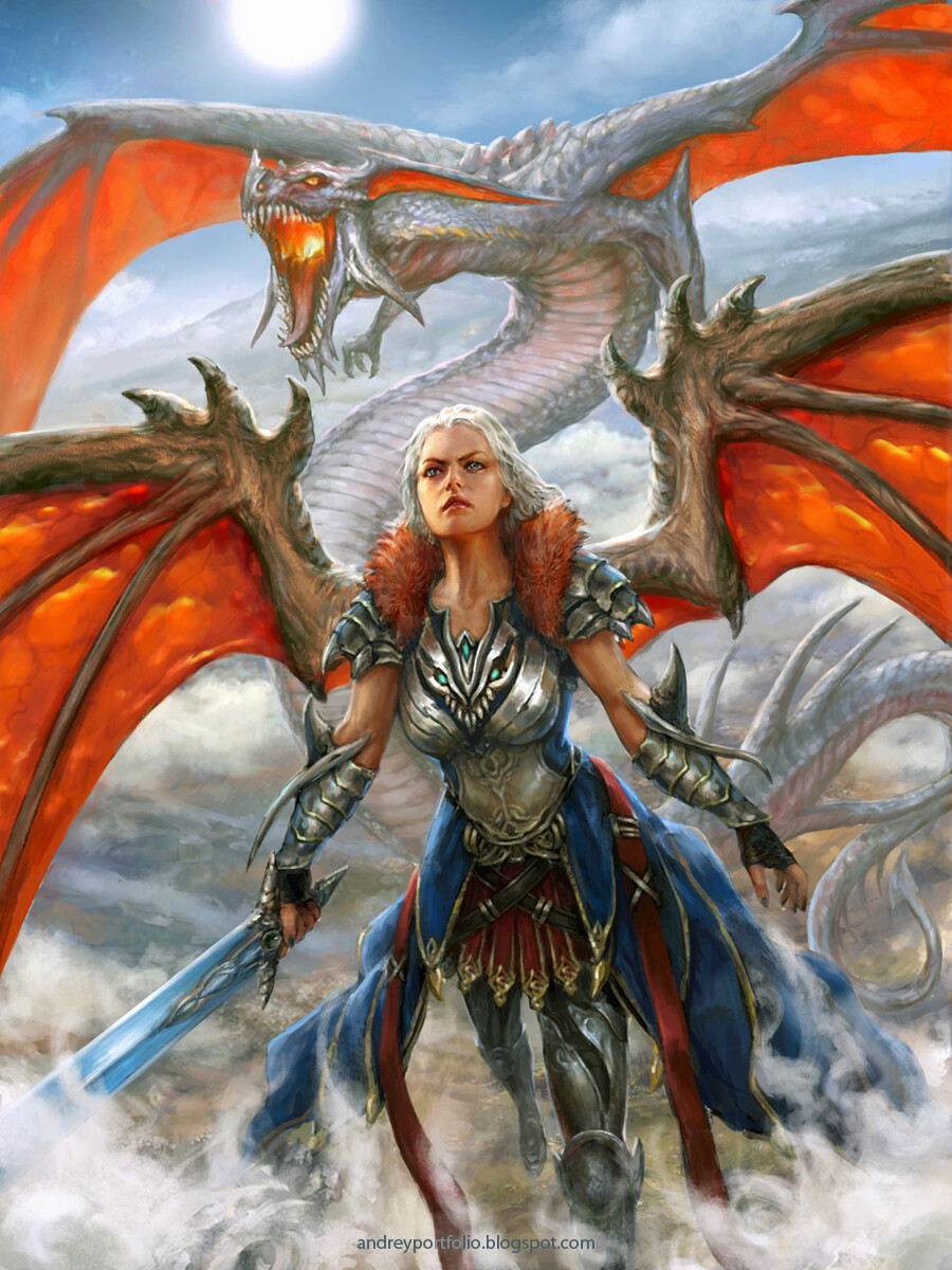 ArtStation - White dragon