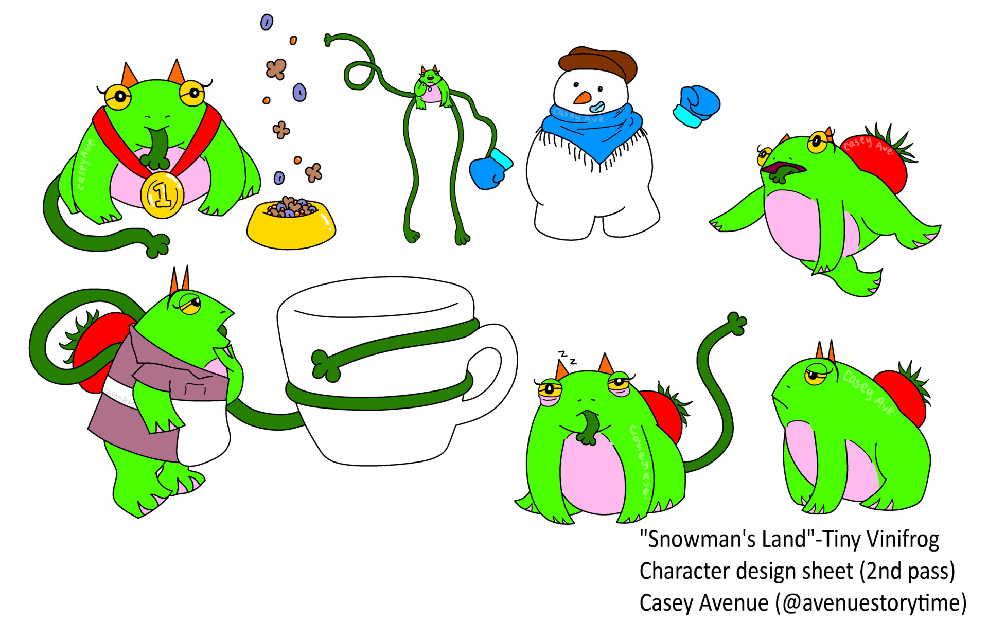 Casey Avenue - Snowman's Land- TiVi VisDev