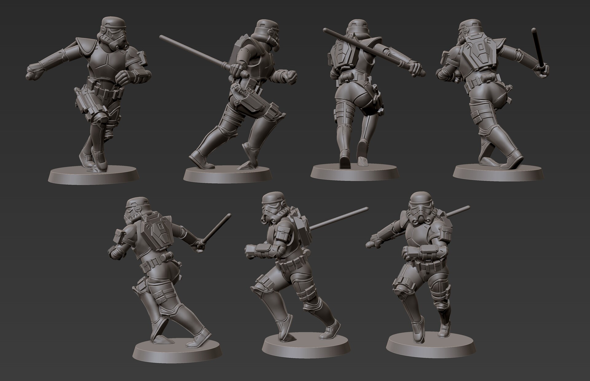 Marco R. Sassi - SCAR Squadron - Costum miniatures