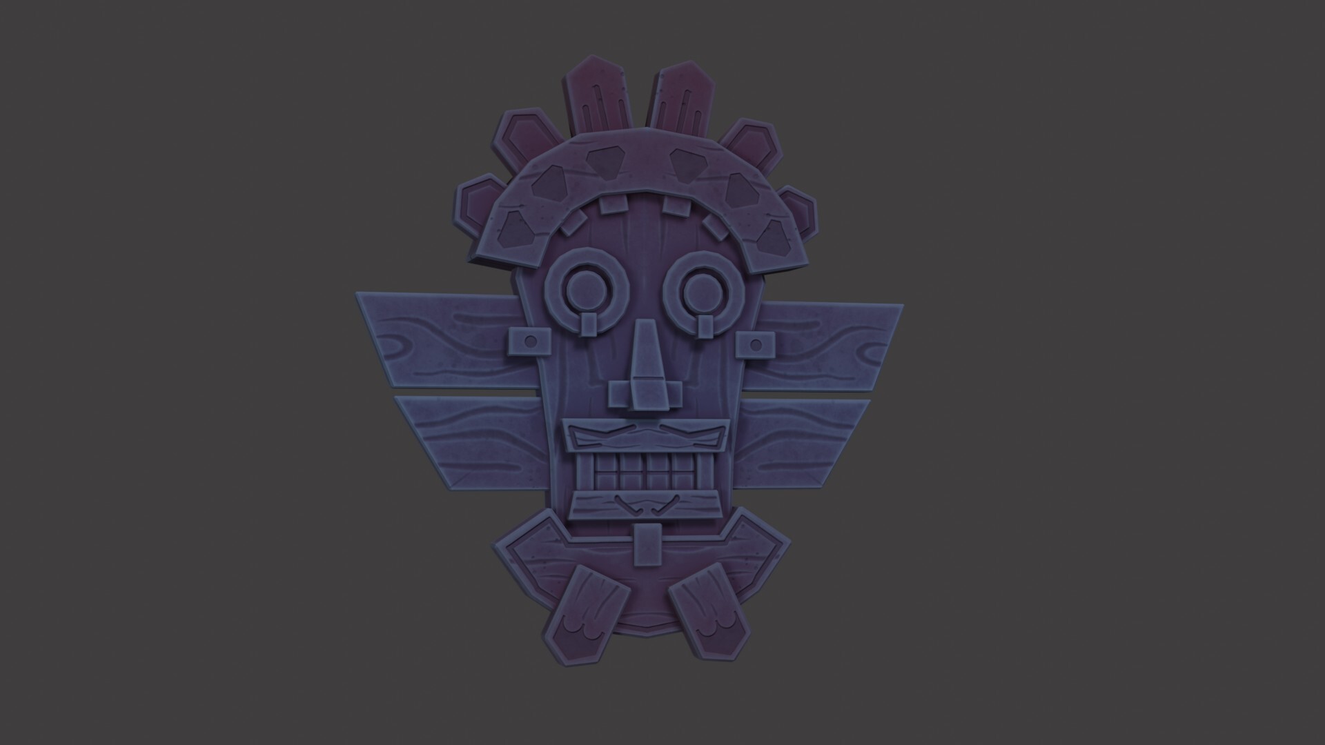 ArtStation - Stylized Voodoo mask