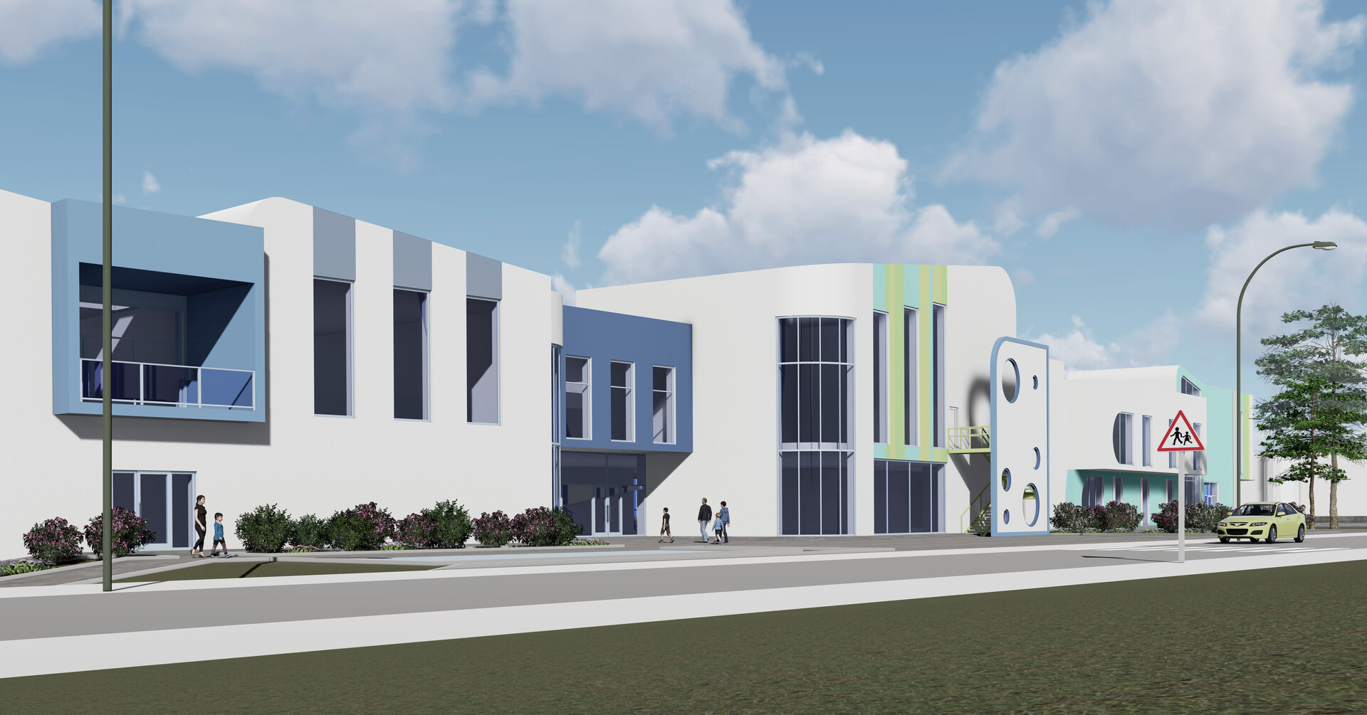 ArtStation - Educational complex