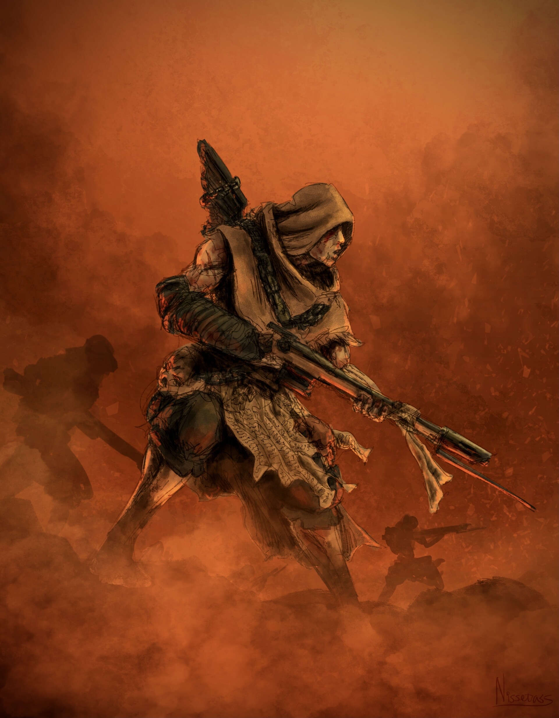 ArtStation - Flagellant Guard