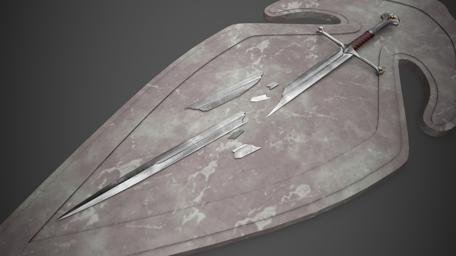 ArtStation - Narsil sword