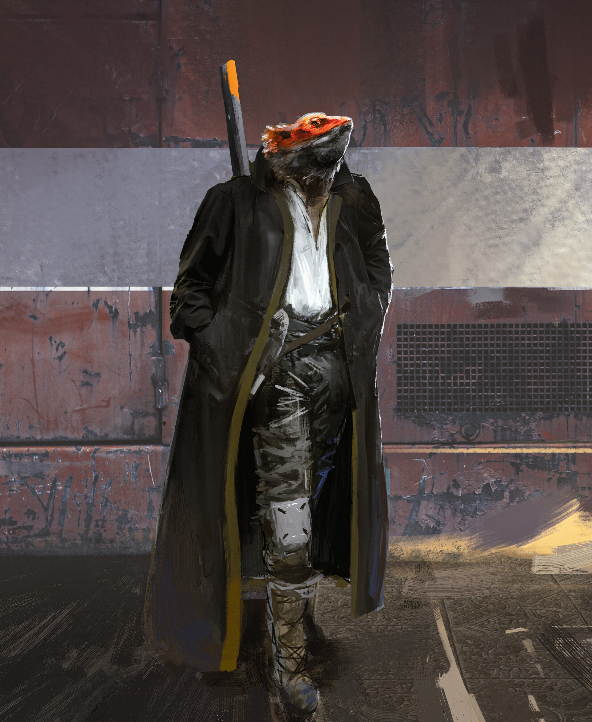 ArtStation - BGE2 Fan art character concept