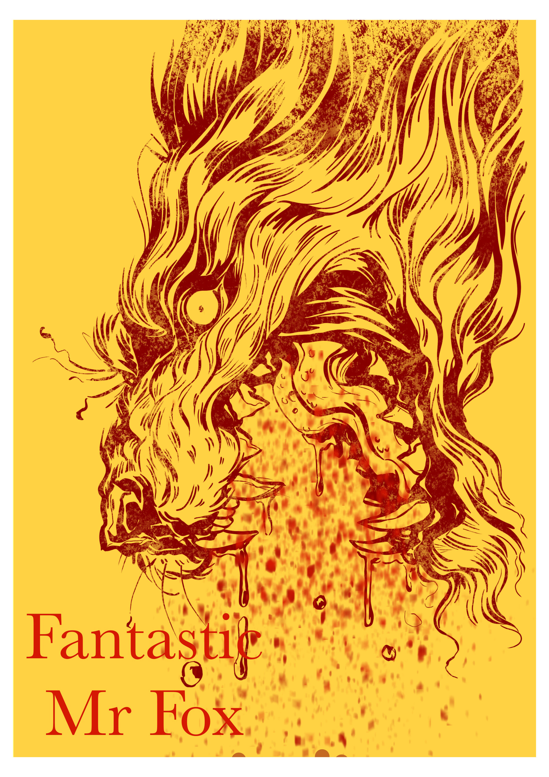ArtStation - Fantastic Mr. Fox Poster