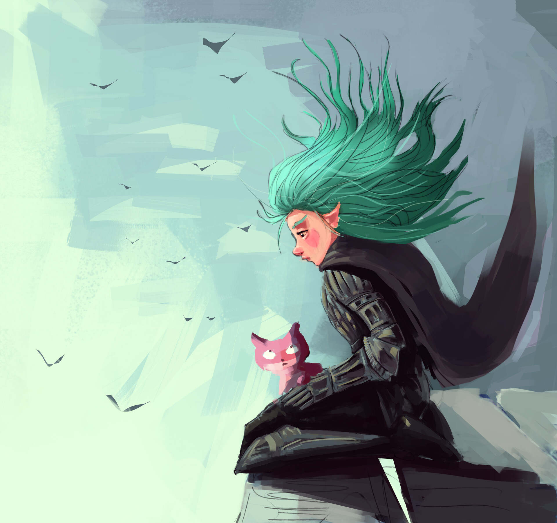 ArtStation - Sad Knight...