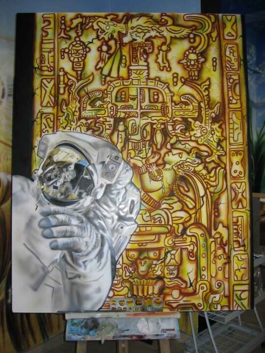 ArtStation - Airbrush canvas