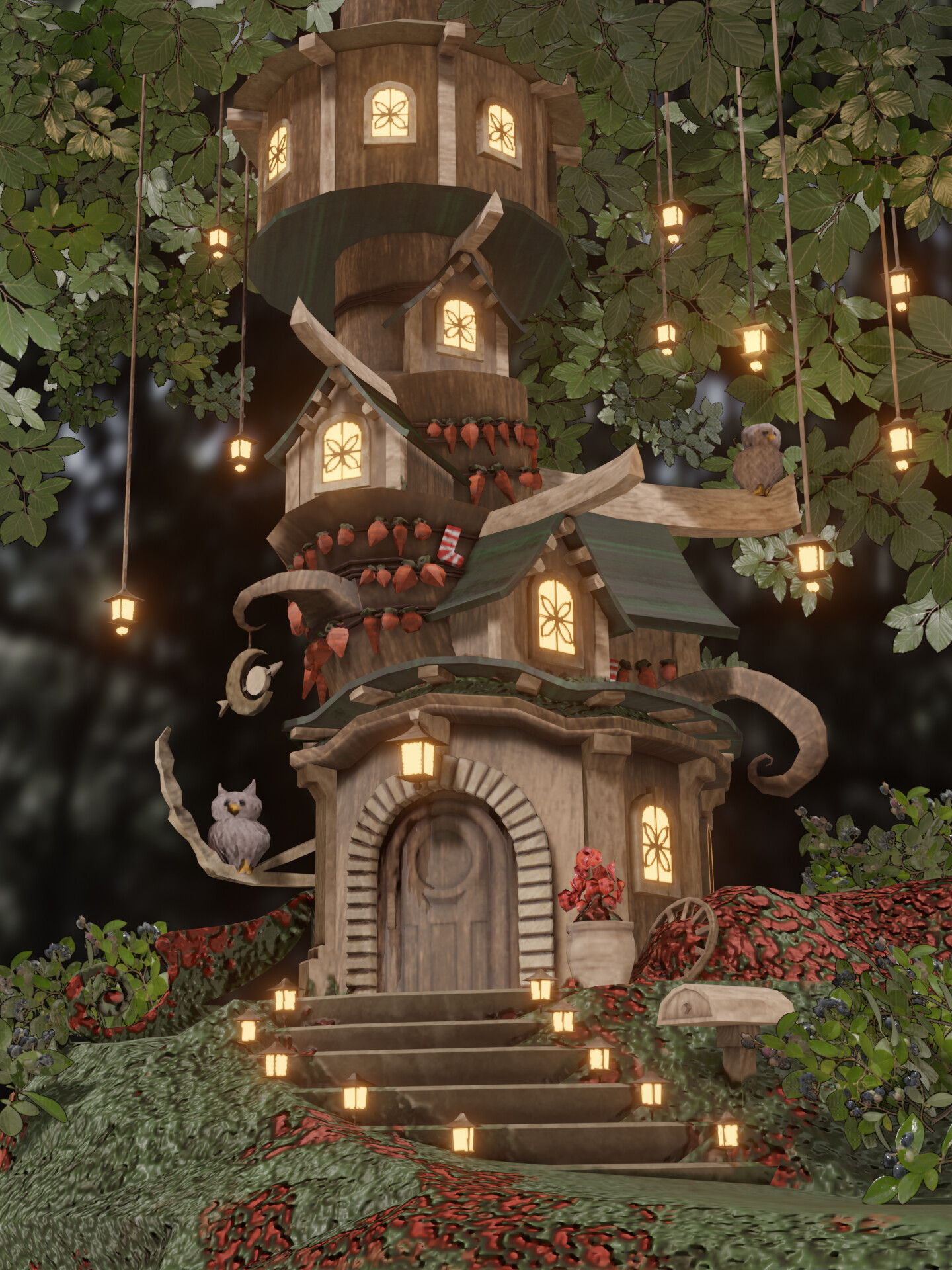 ArtStation - Fantasy home