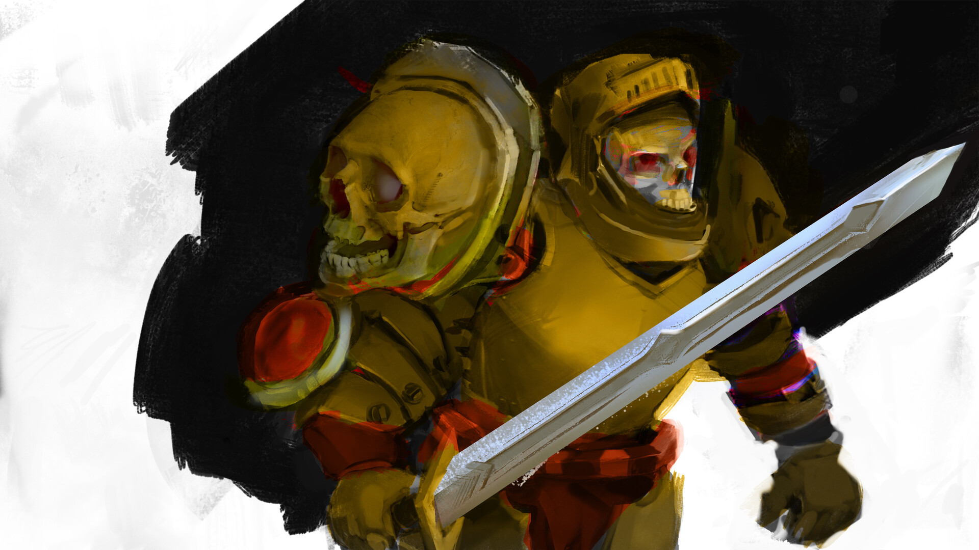 ArtStation - Skull knight