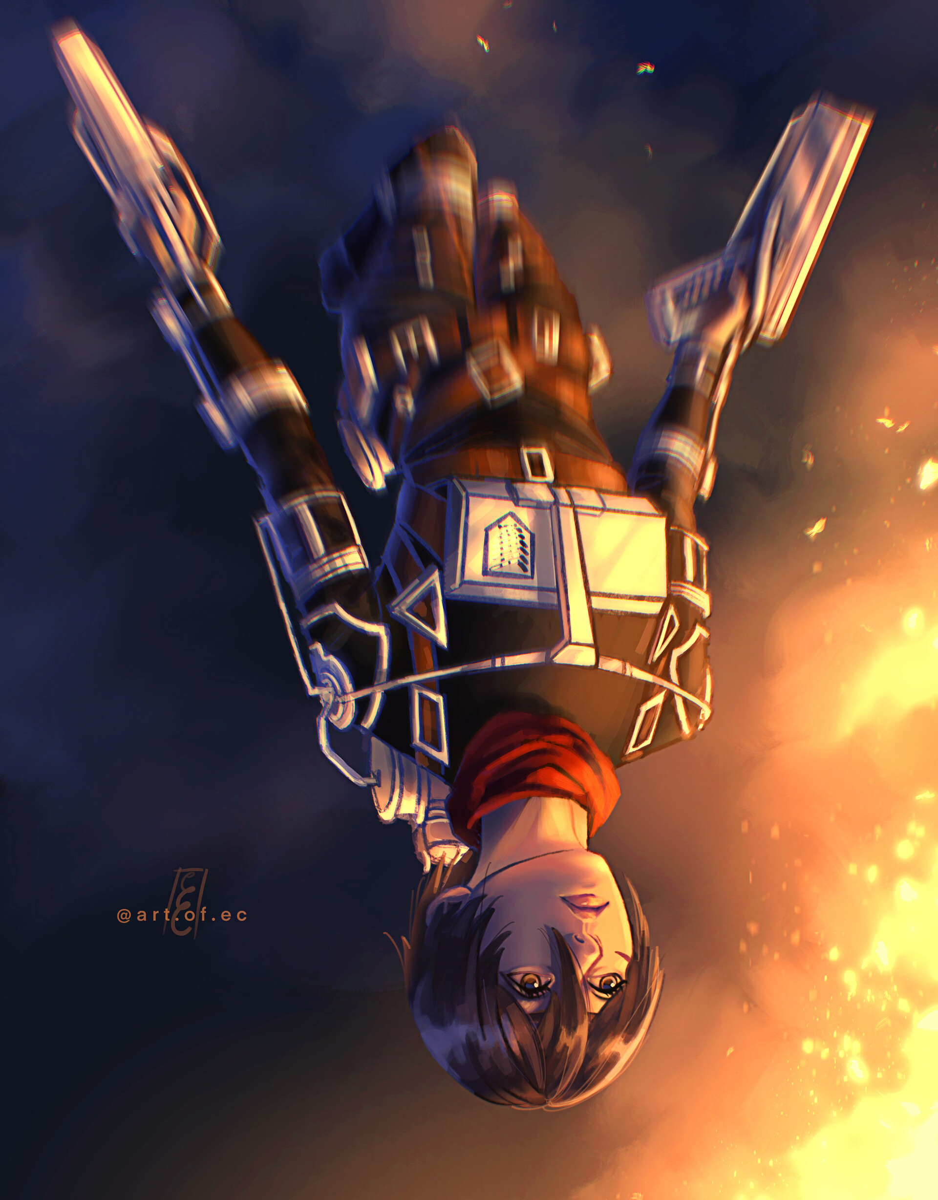 ArtStation - Mikasa Ackerman- S4