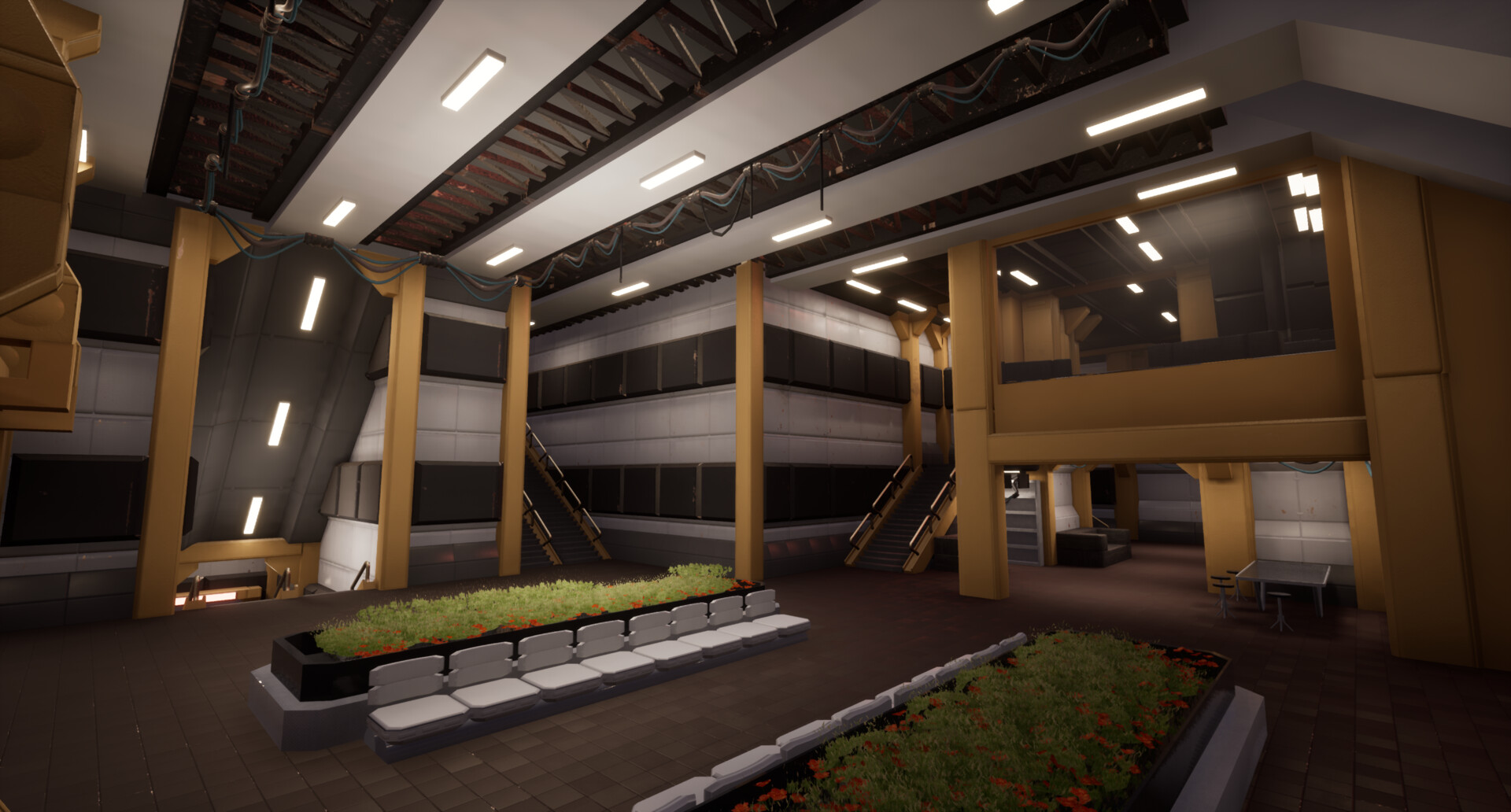 ArtStation - Sci-Fi level Human cloning facility, Iva Tsvetkova