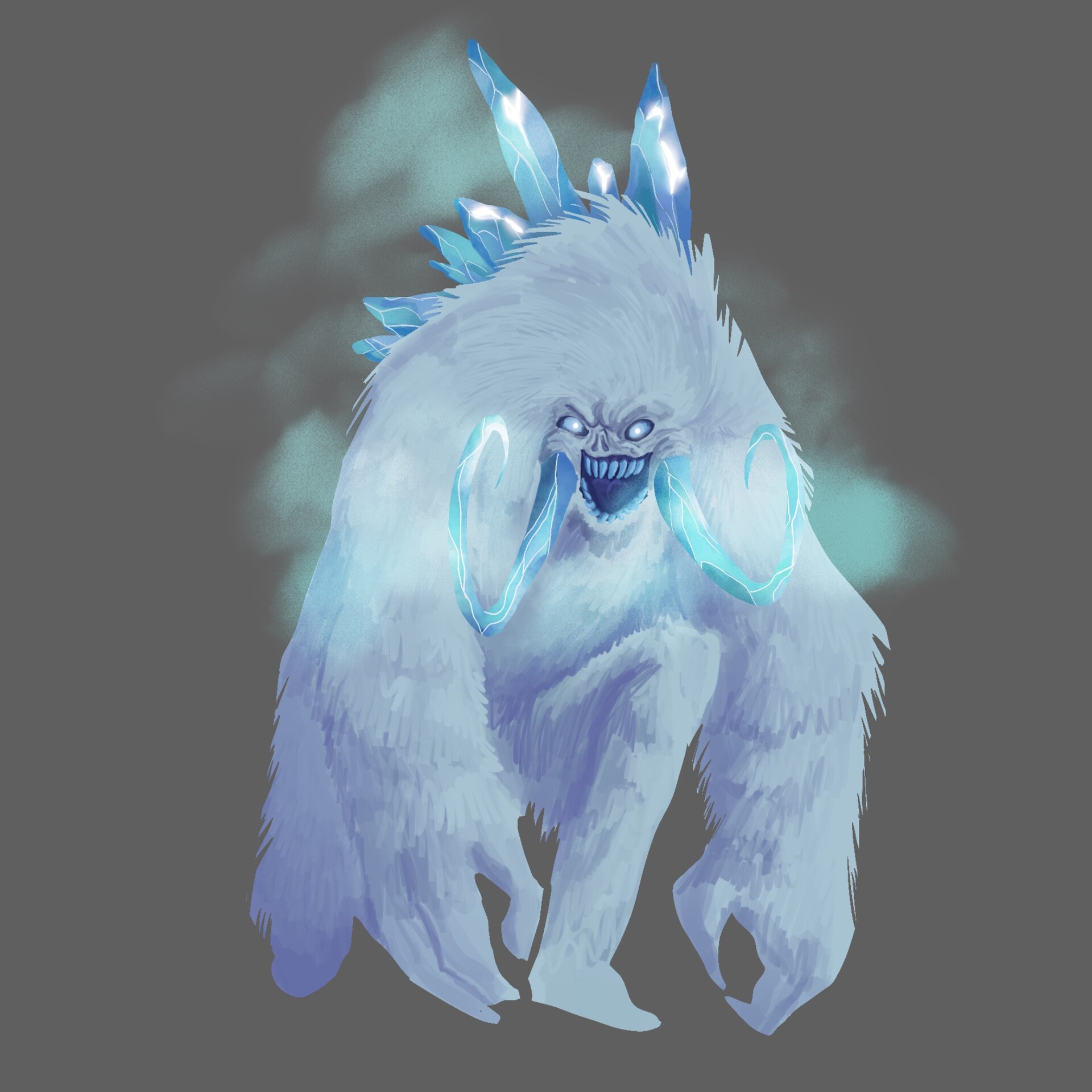 ArtStation - Ice giant - creatuanary day 22